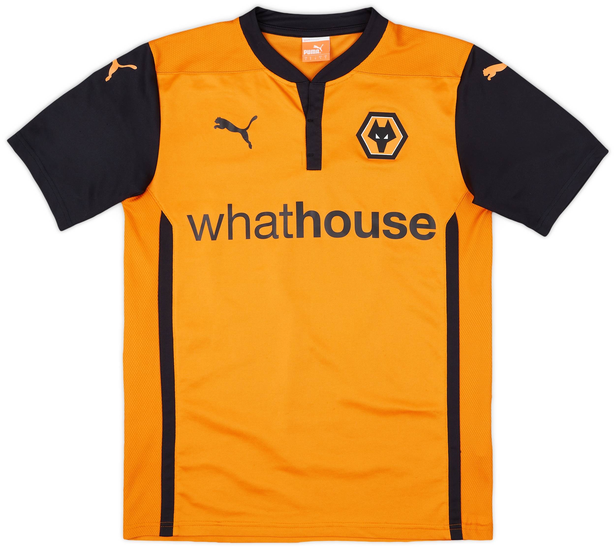 2014-15 Wolves Home Shirt - 9/10 - (S)