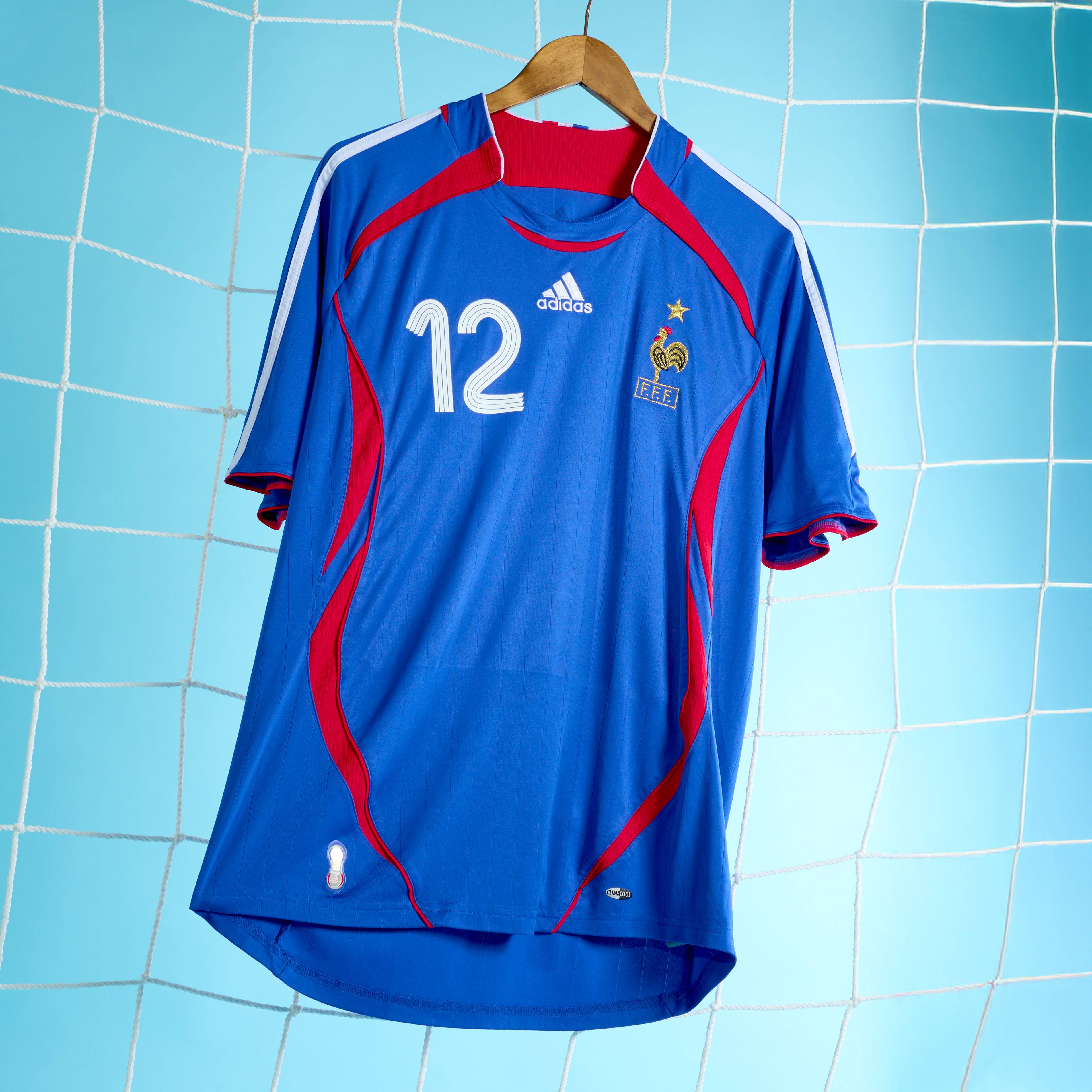 2006-07 France Home Shirt Henry #12 - 8/10 - (S)