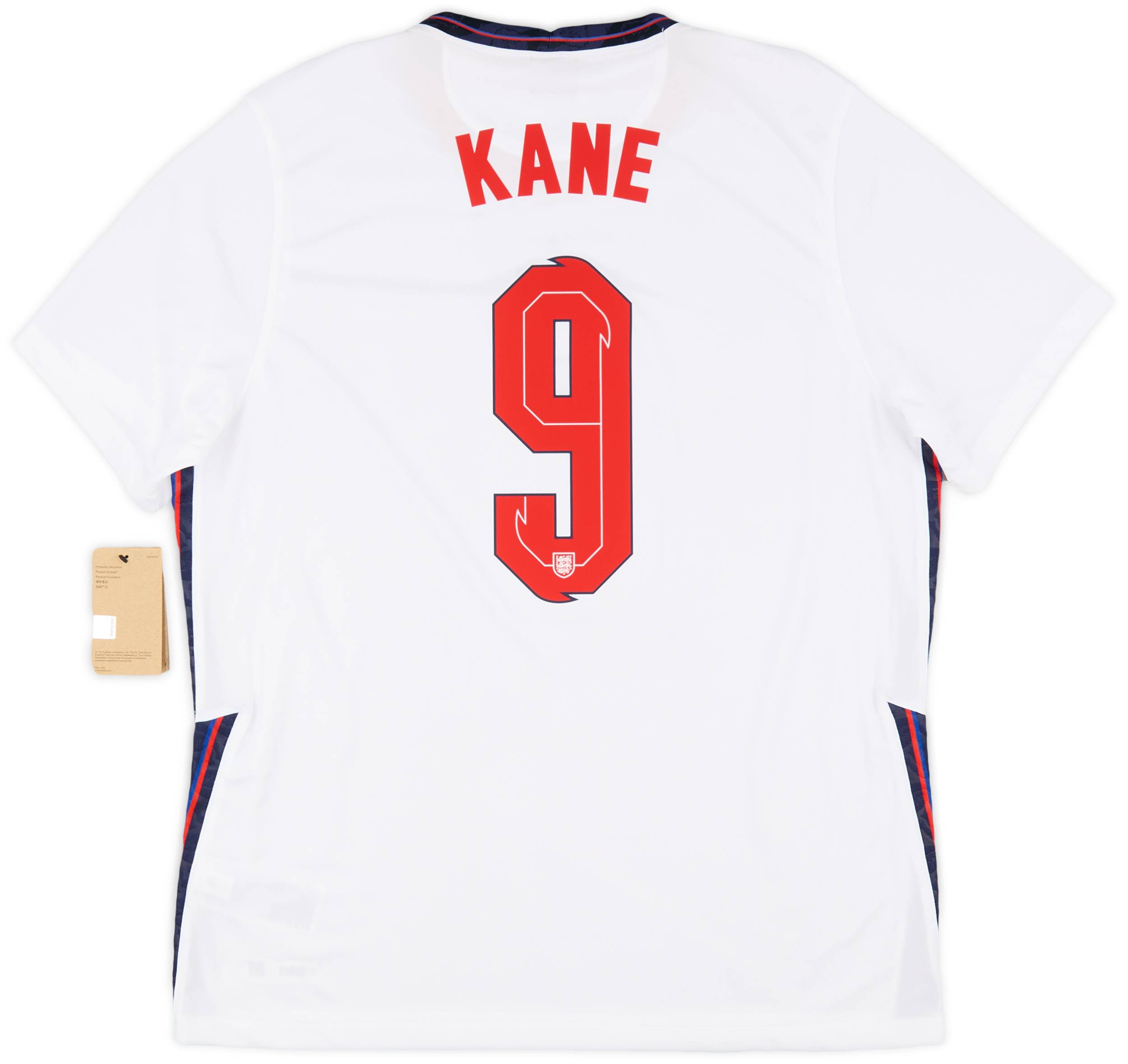 2020-22 England Home Shirt Kane #9 (XL)