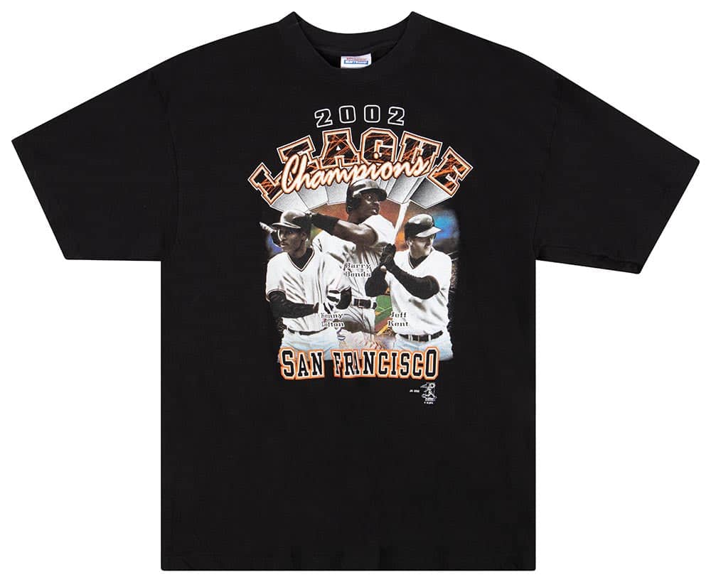 2002 San Francisco Giants League Champions Graphic Tee XL