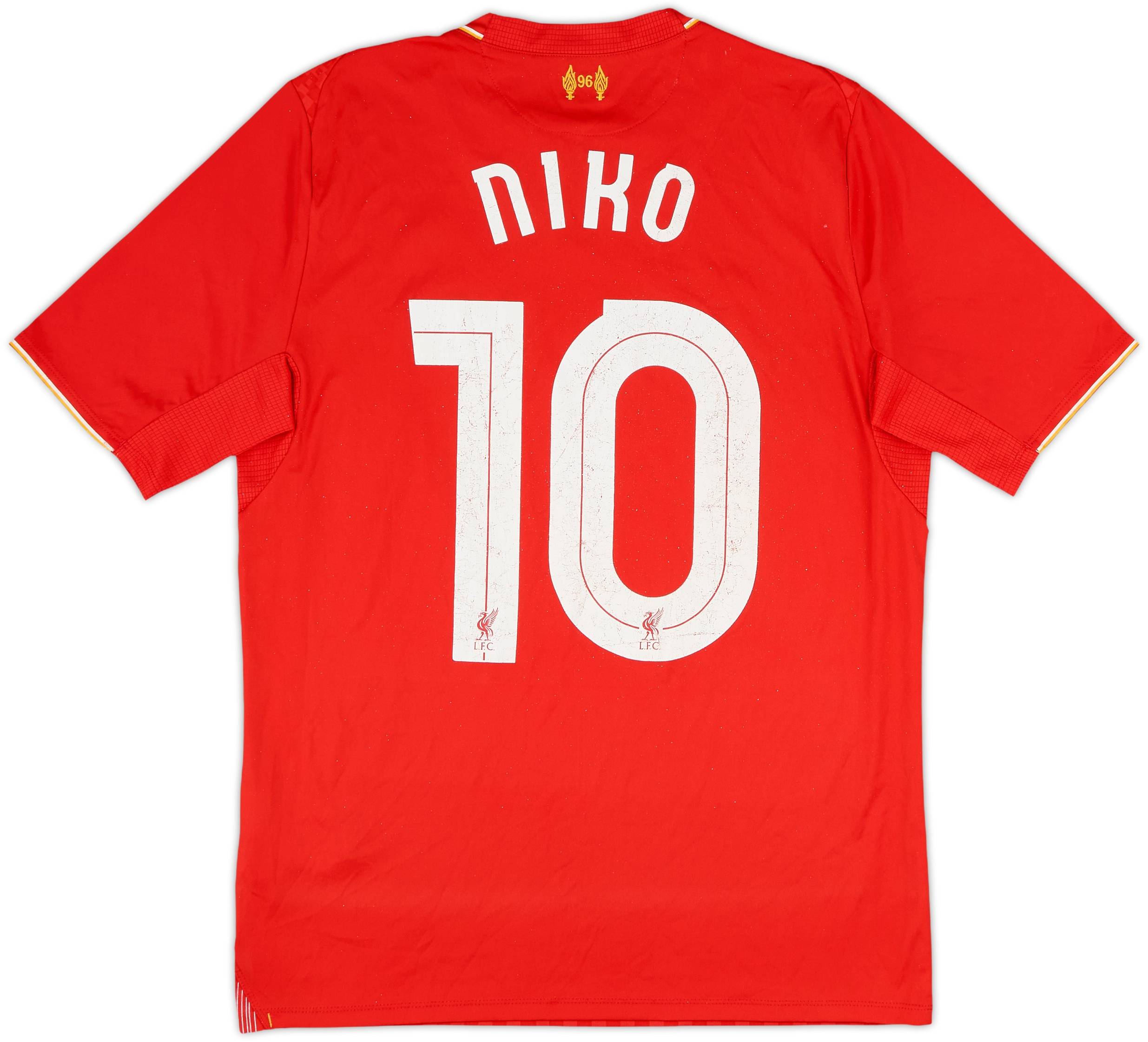 2015-16 Liverpool Home Shirt Niko #10 - 5/10 - (S)