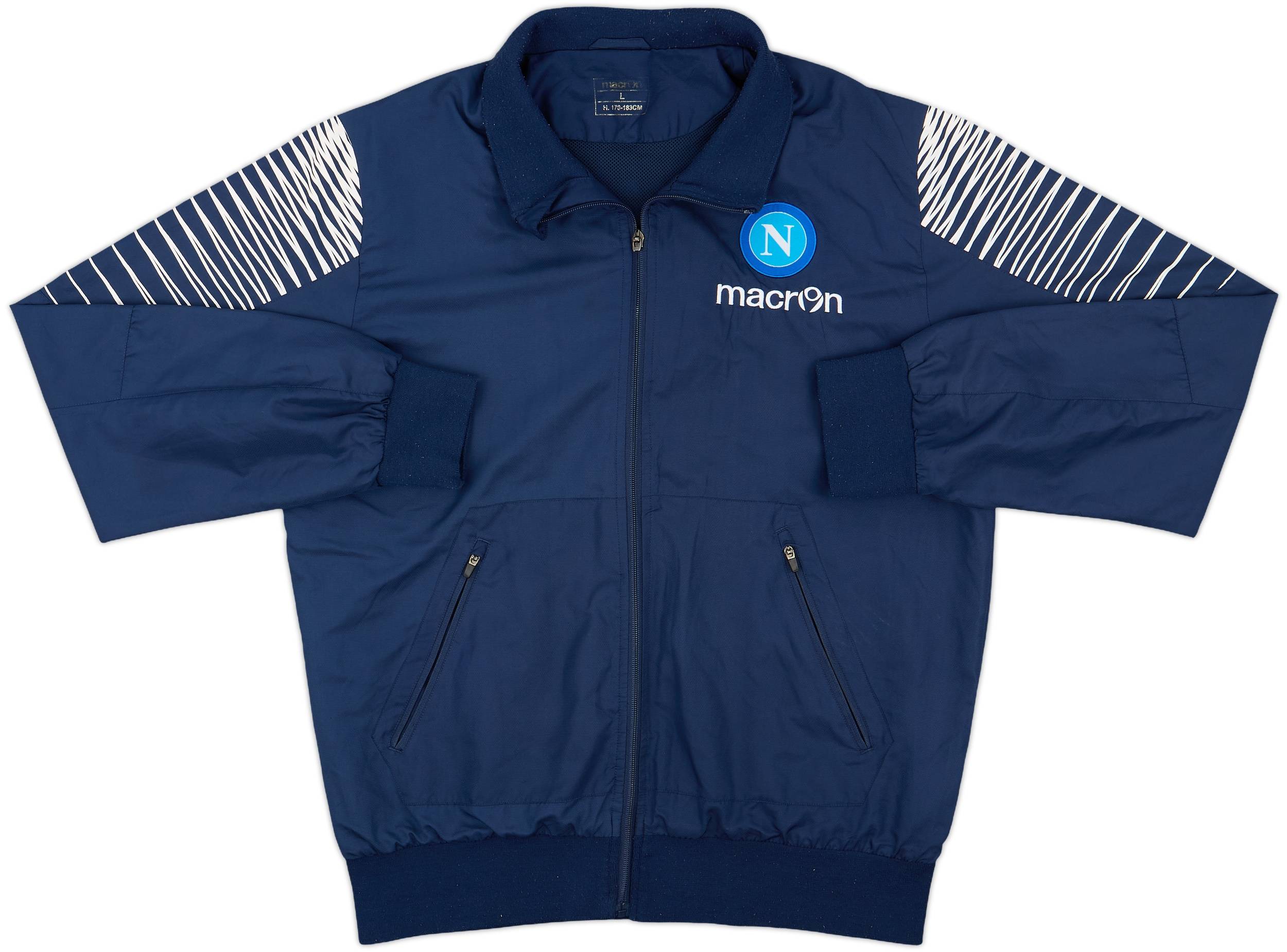 2014-15 Napoli Macron Track Jacket - 3/10 - (L)