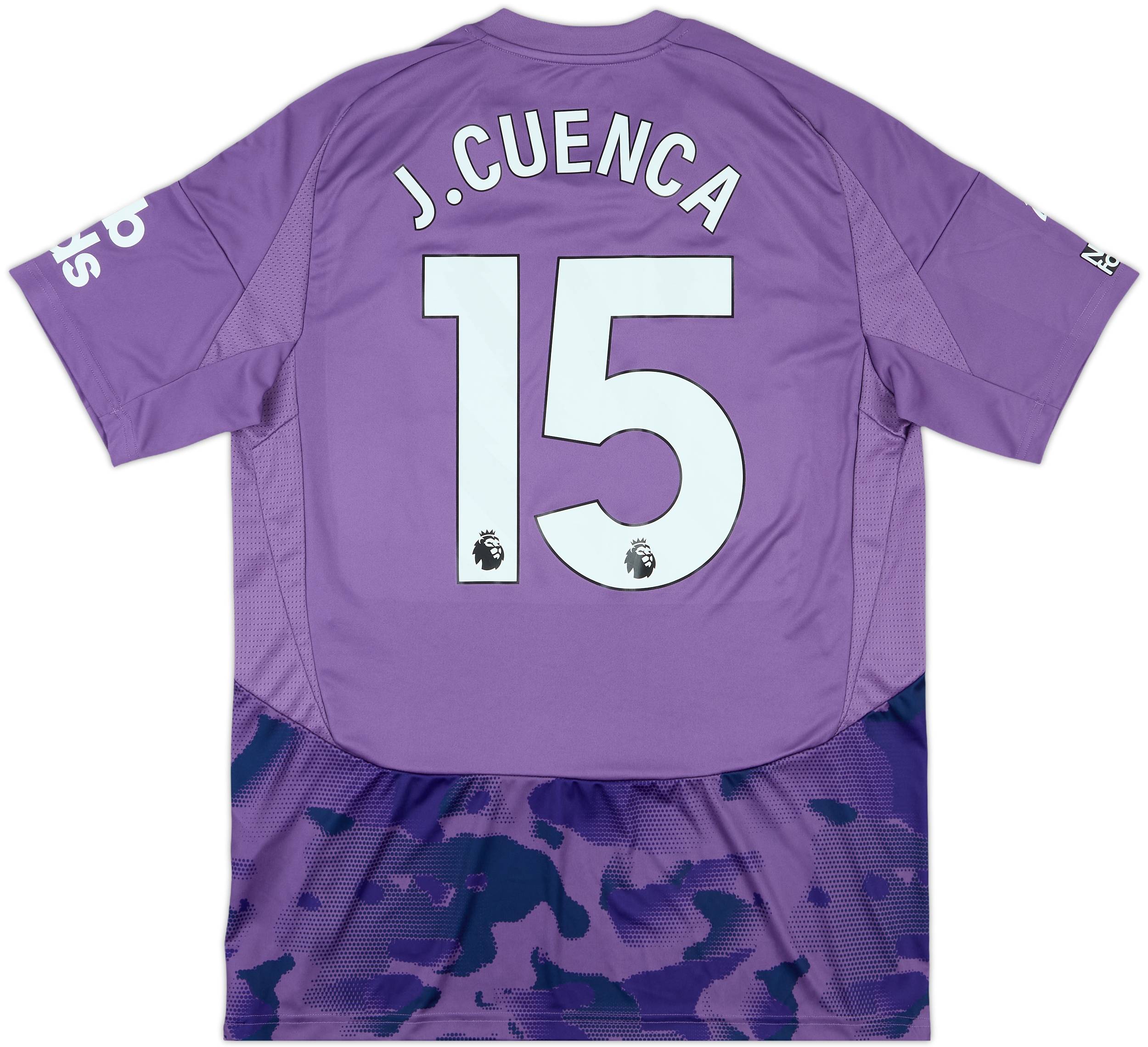 2024-25 Fulham Match Issue Third Shirt J.Cuenca #15