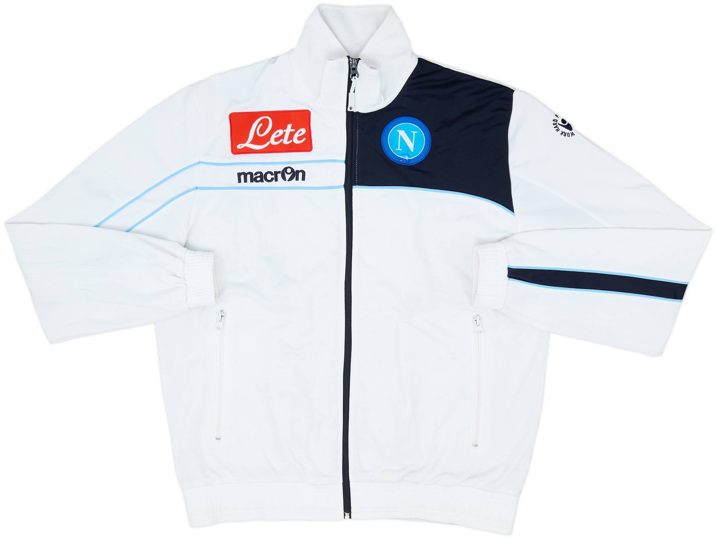 2011-12 Napoli Macron Full Tracksuit - 5/10 - (L)