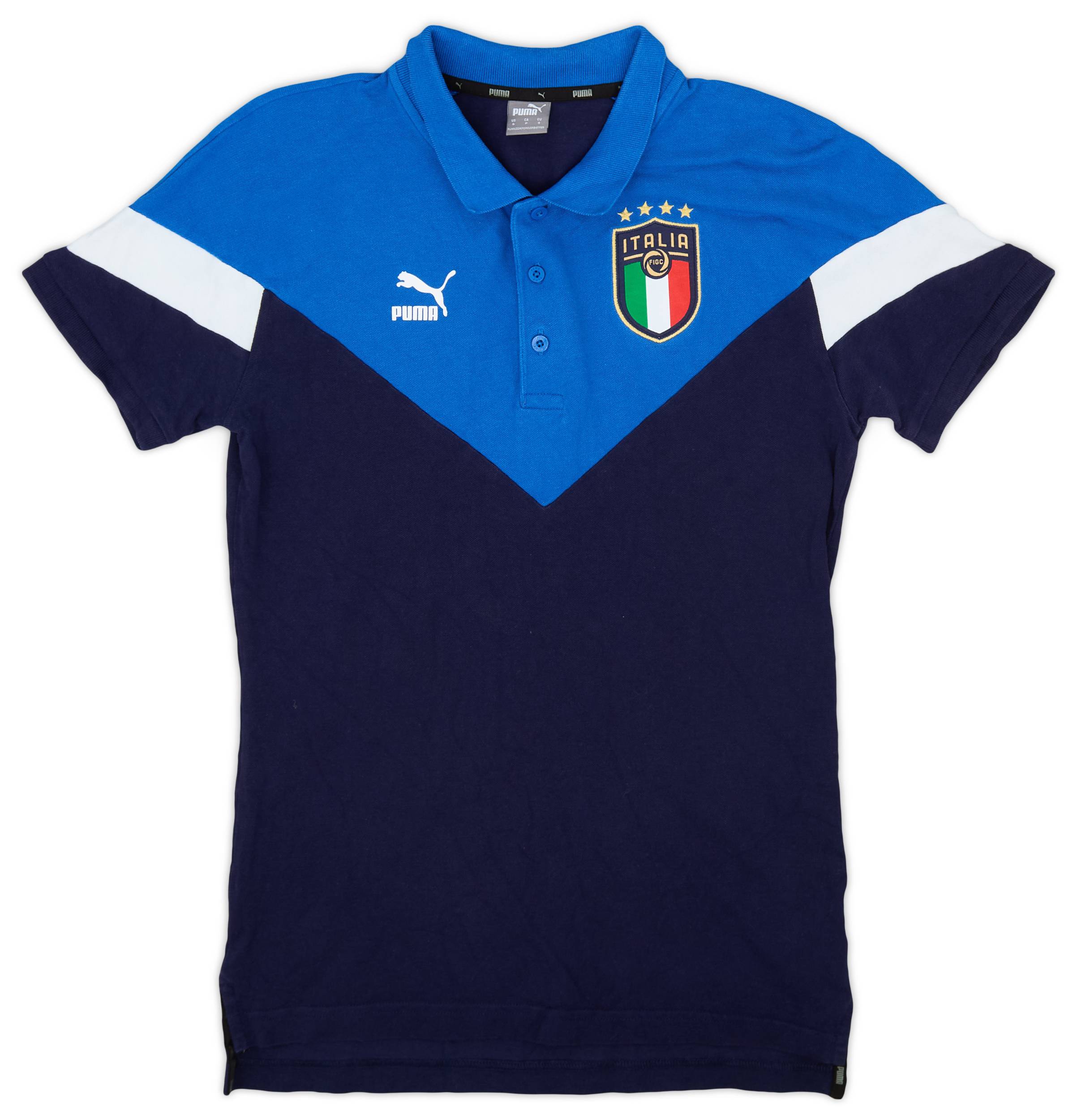 2018-19 Italy Puma Polo Shirt - 9/10 - (S)