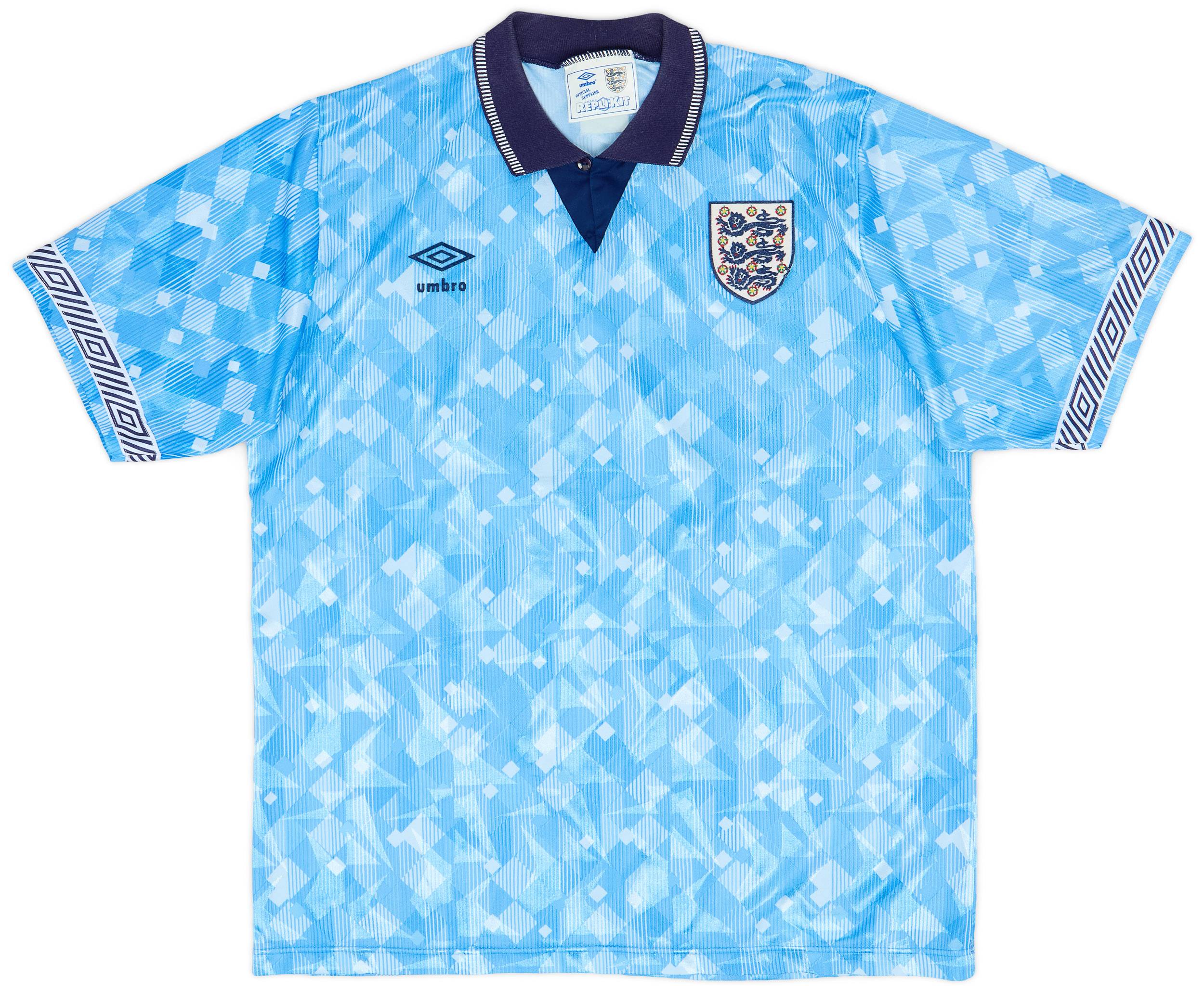 1990-92 England Third Shirt - 8/10 - (L)