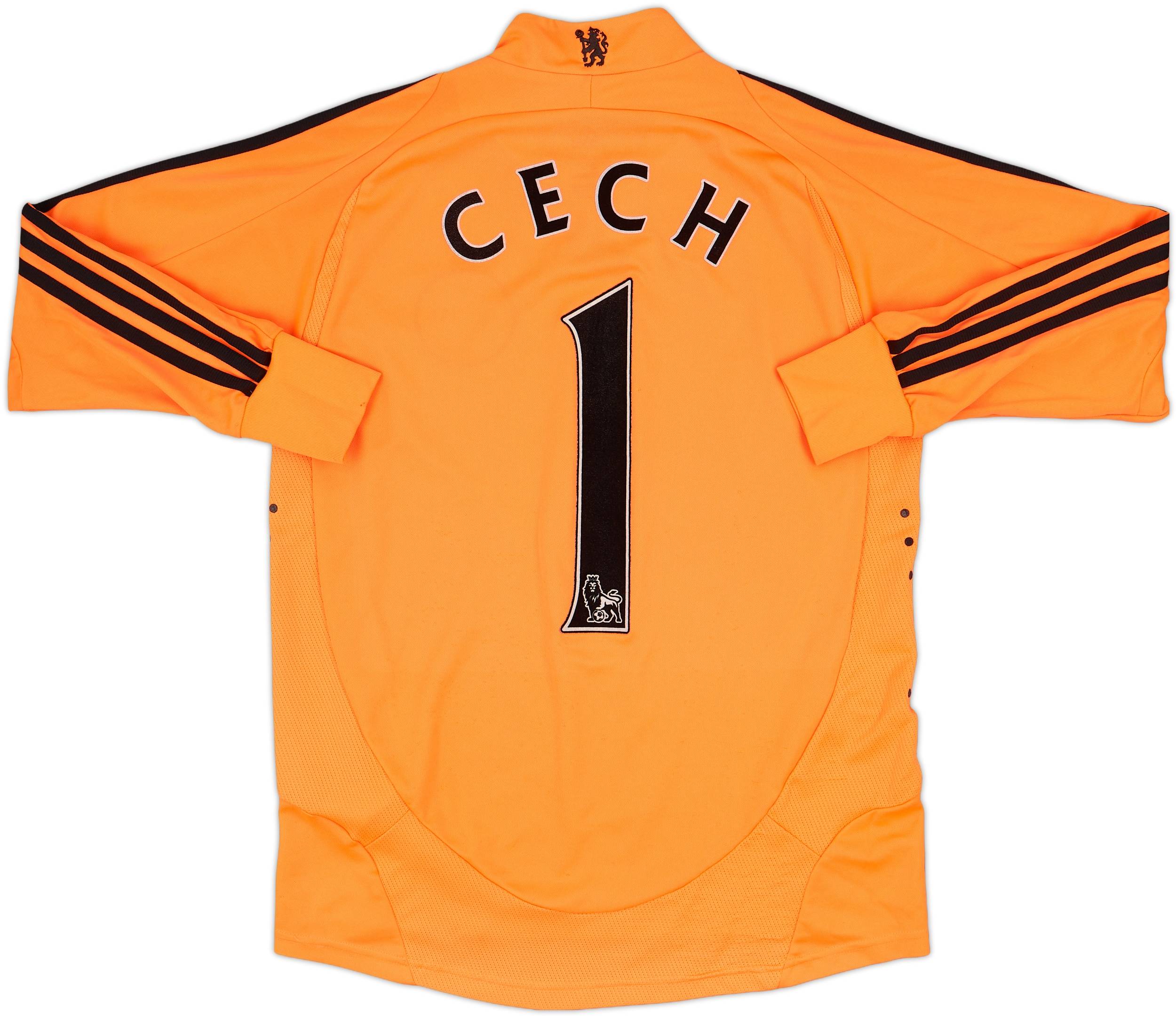 2008-09 Chelsea GK Shirt Cech #1 - 7/10 - (L.Boys)