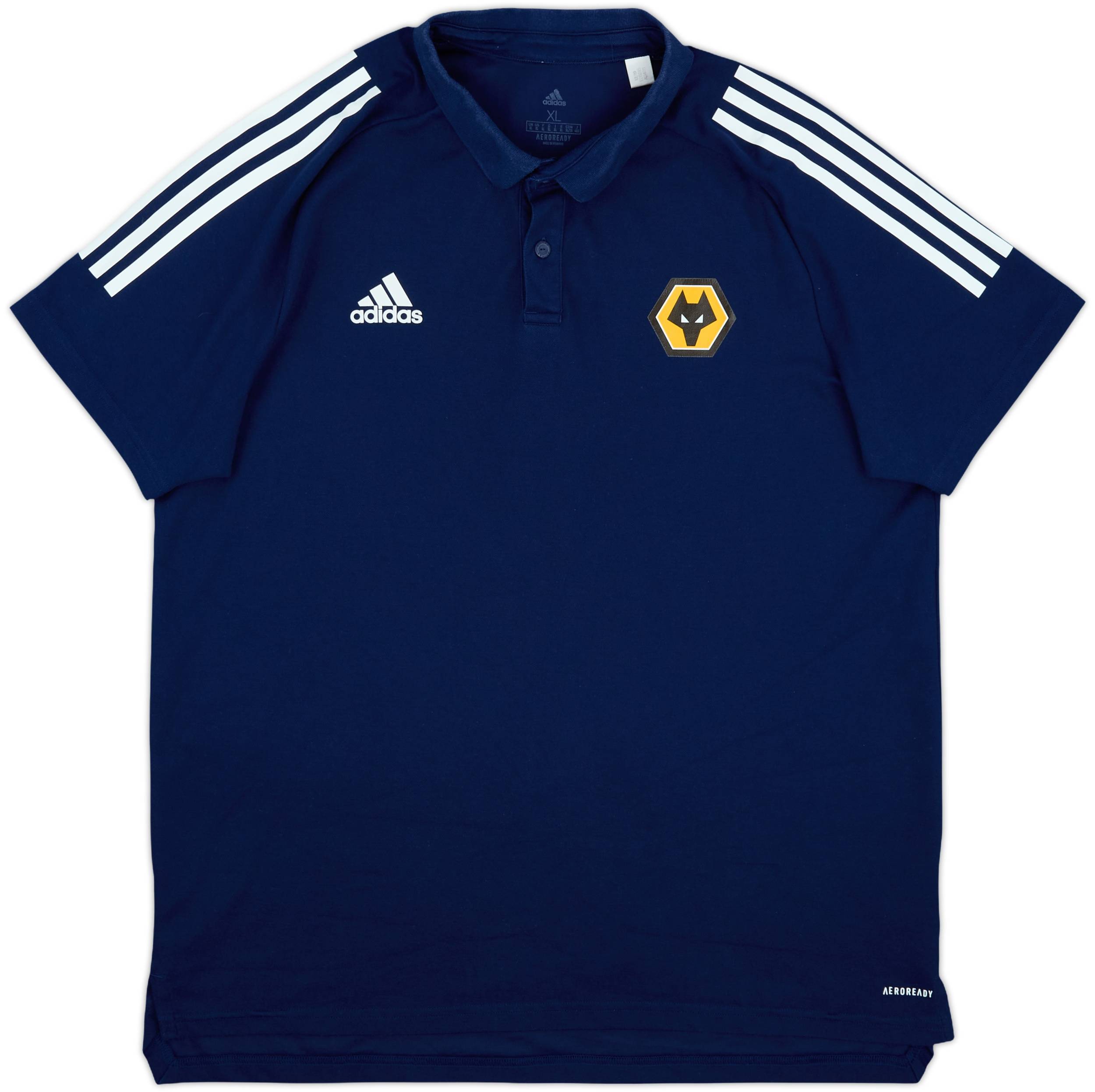 2019-20 Wolves adidas Polo Shirt - 8/10 - (XL)