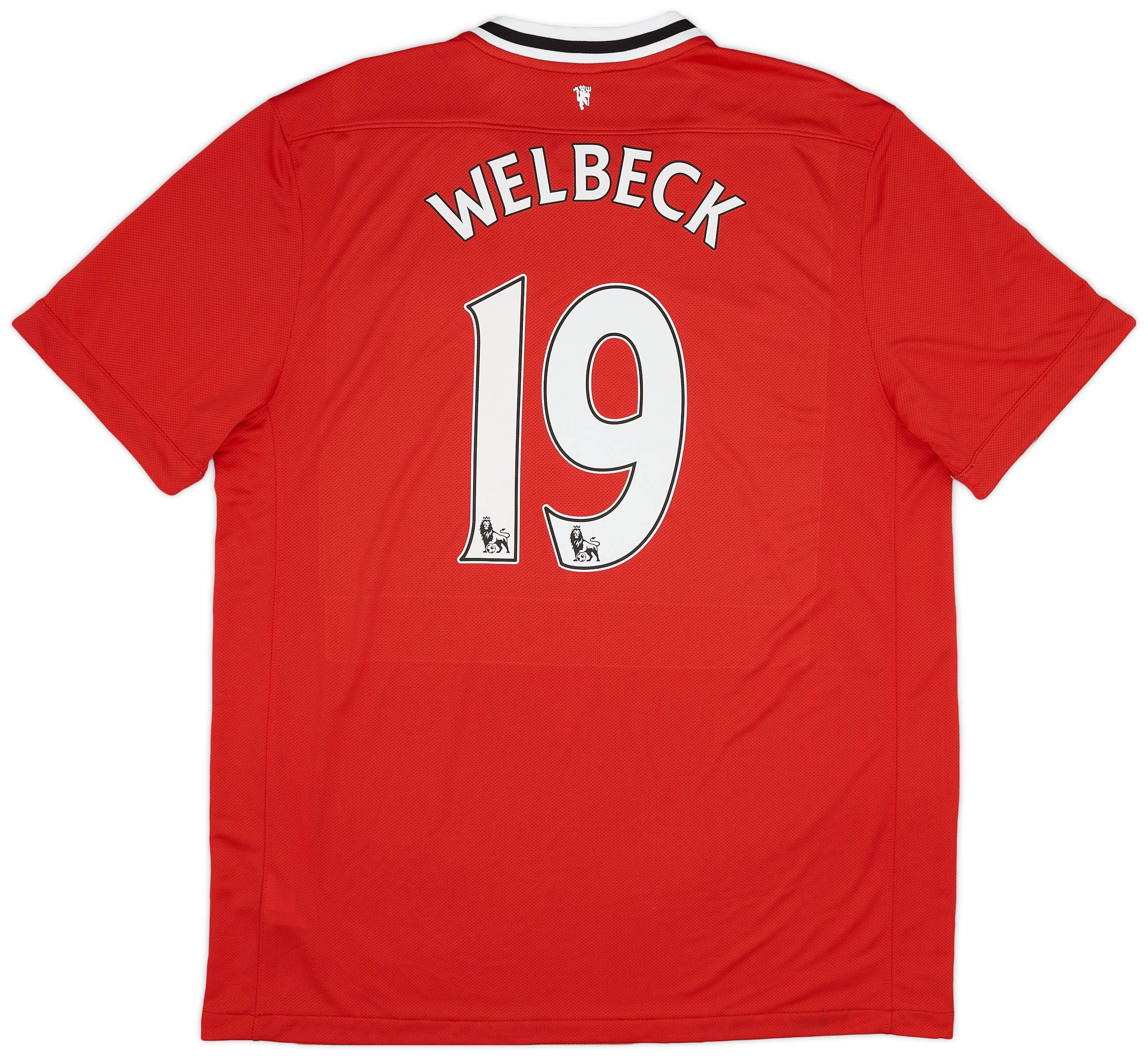 2011-12 Manchester United Home Shirt Welbeck #19 (XL)
