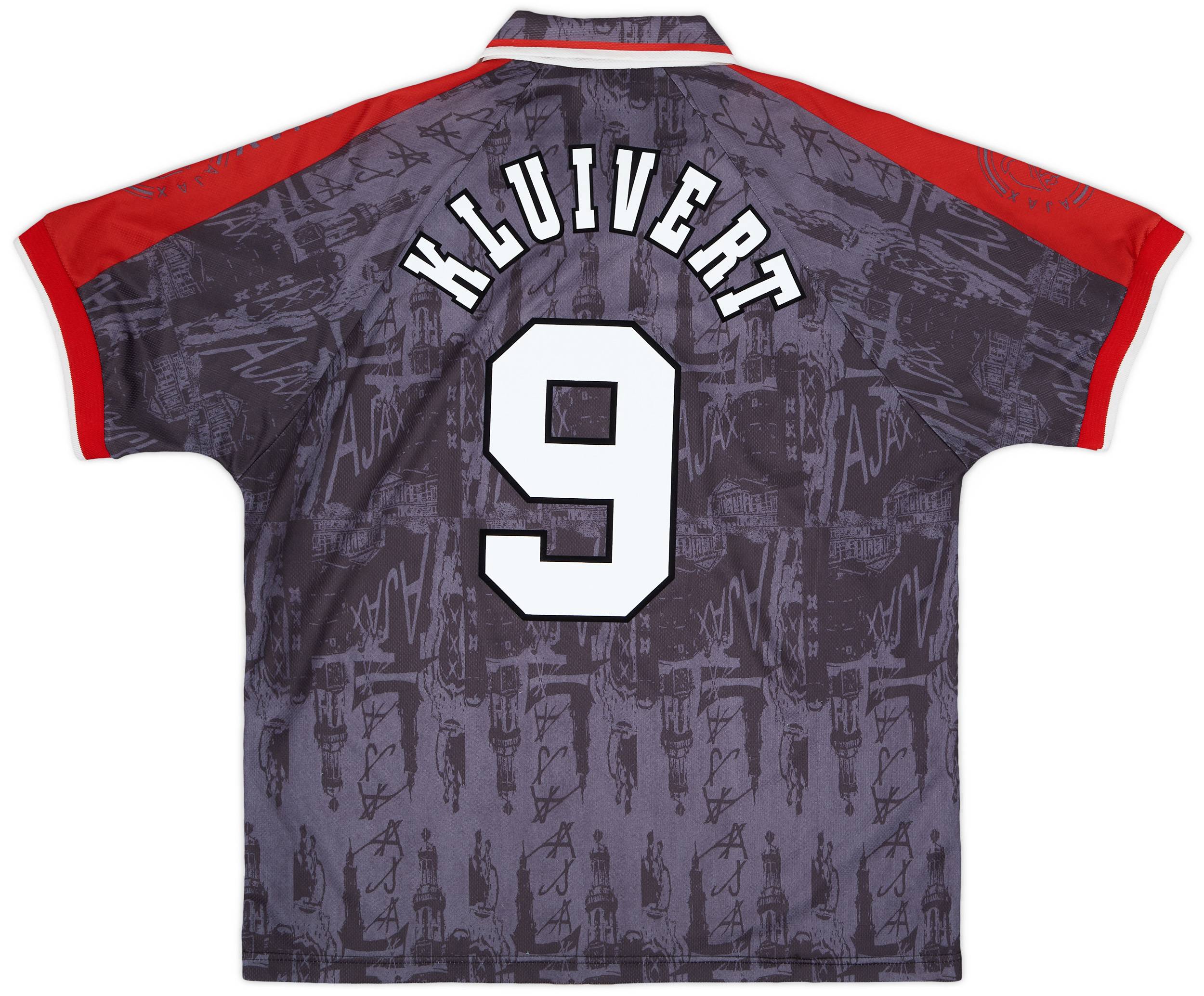 1996-97 Ajax Away Shirt Kluivert #9 - 9/10 - (XL)