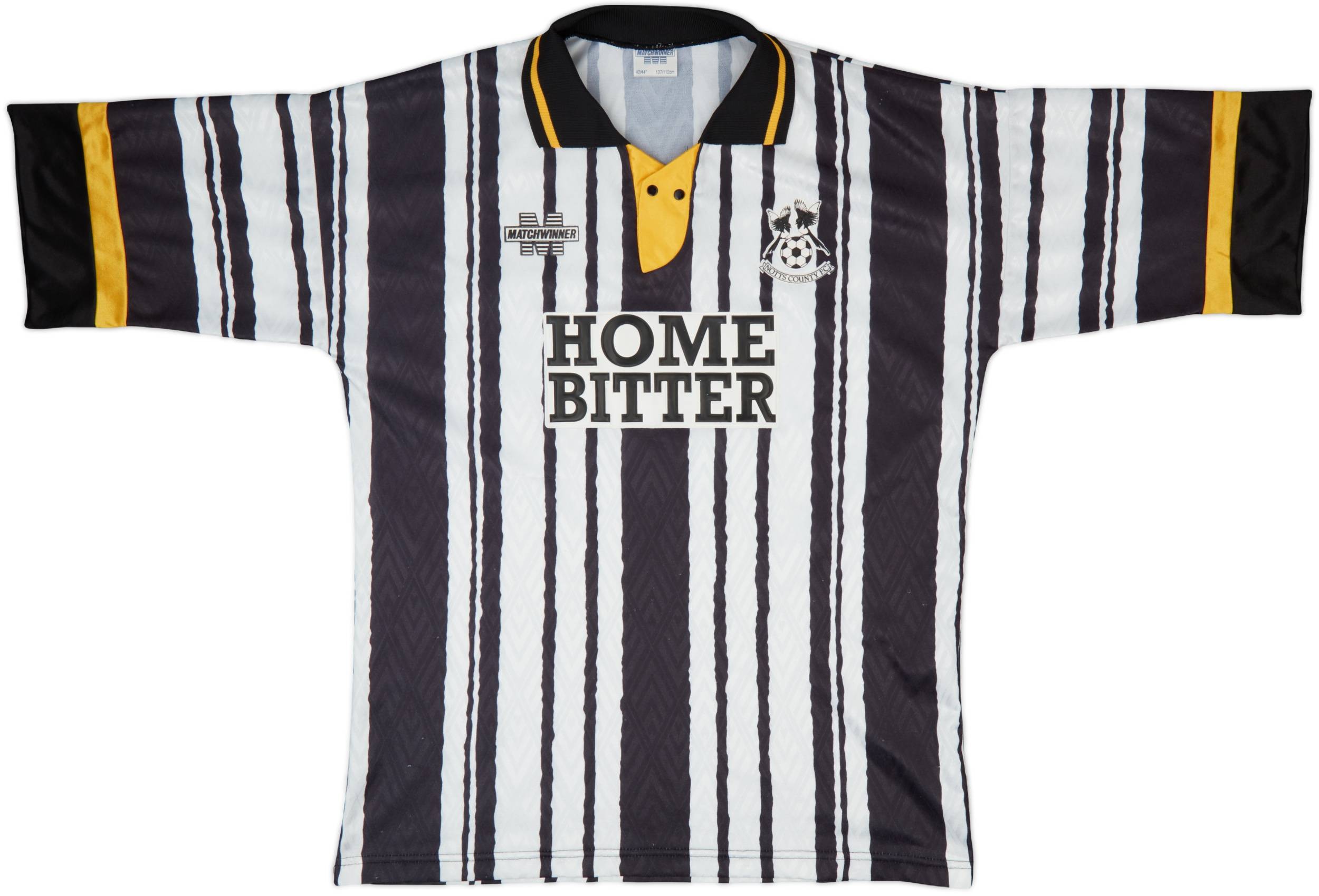 1993-94 Notts County Home Shirt - 8/10 - (L)