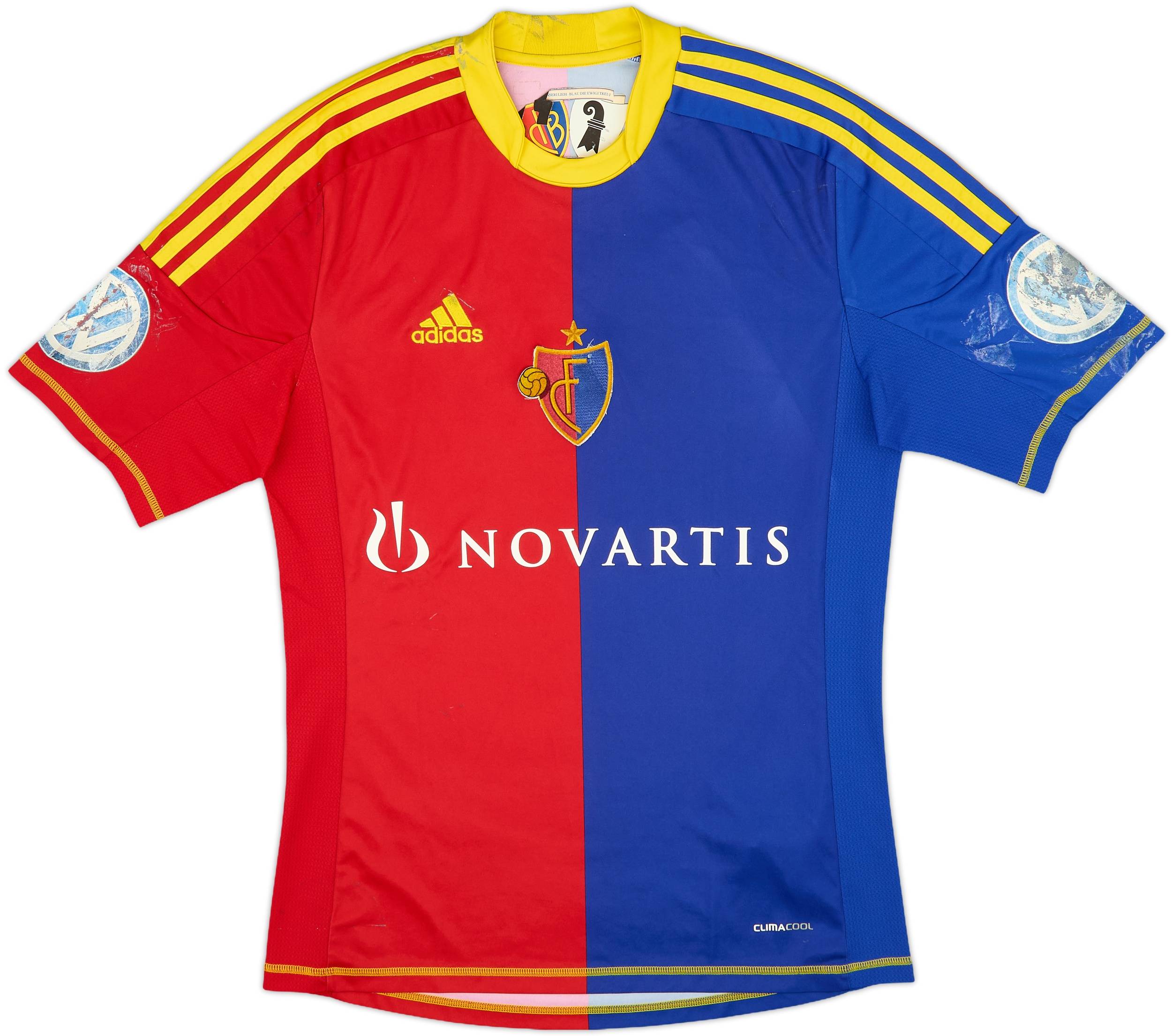 2012-13 FC Basel Home Shirt - 3/10 - (S)