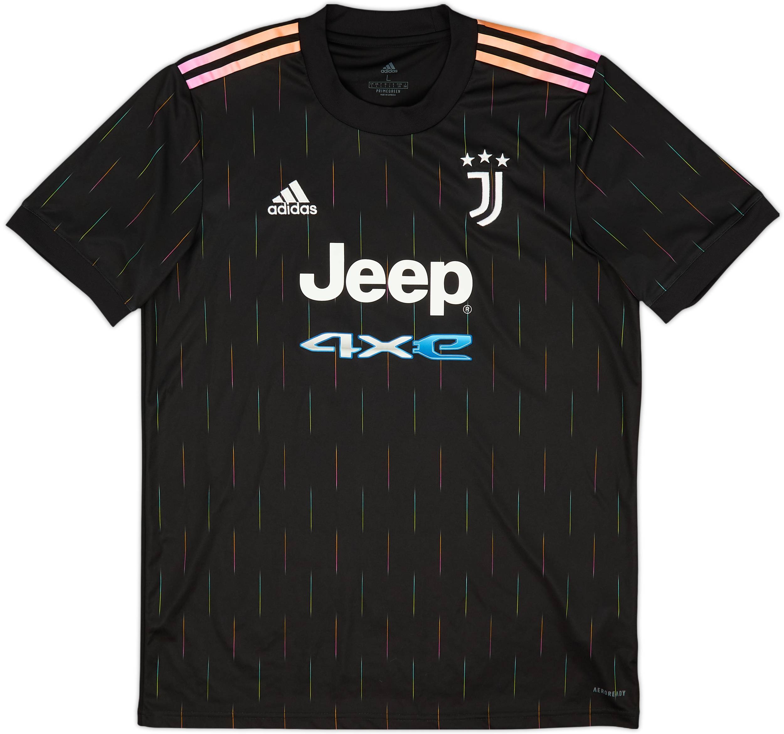 2021-22 Juventus Away Shirt Vlahovic #7 - 10/10 - (L)