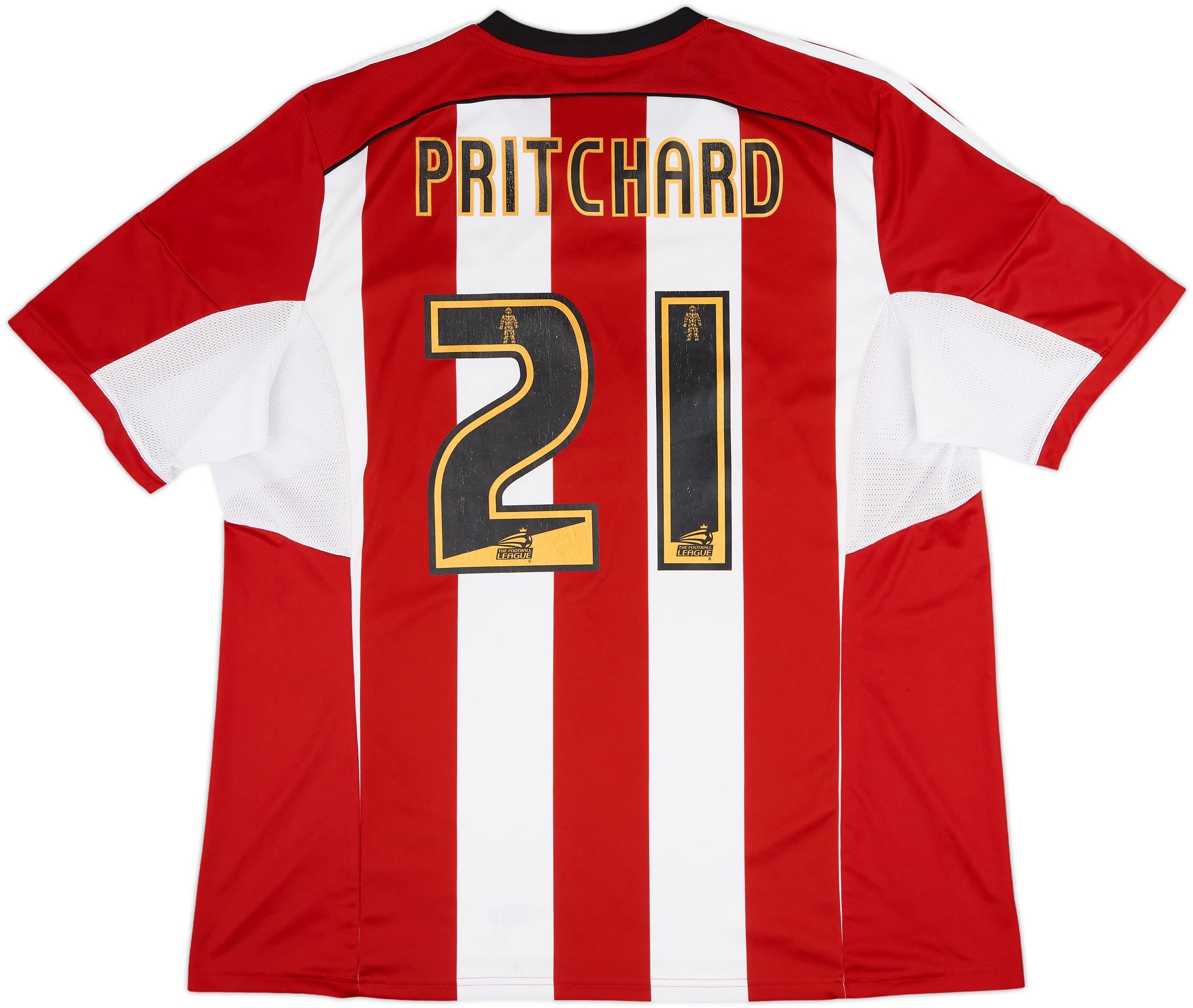 2014-15 Brentford Home Shirt Pritchard #21 - 4/10 - (XXL)