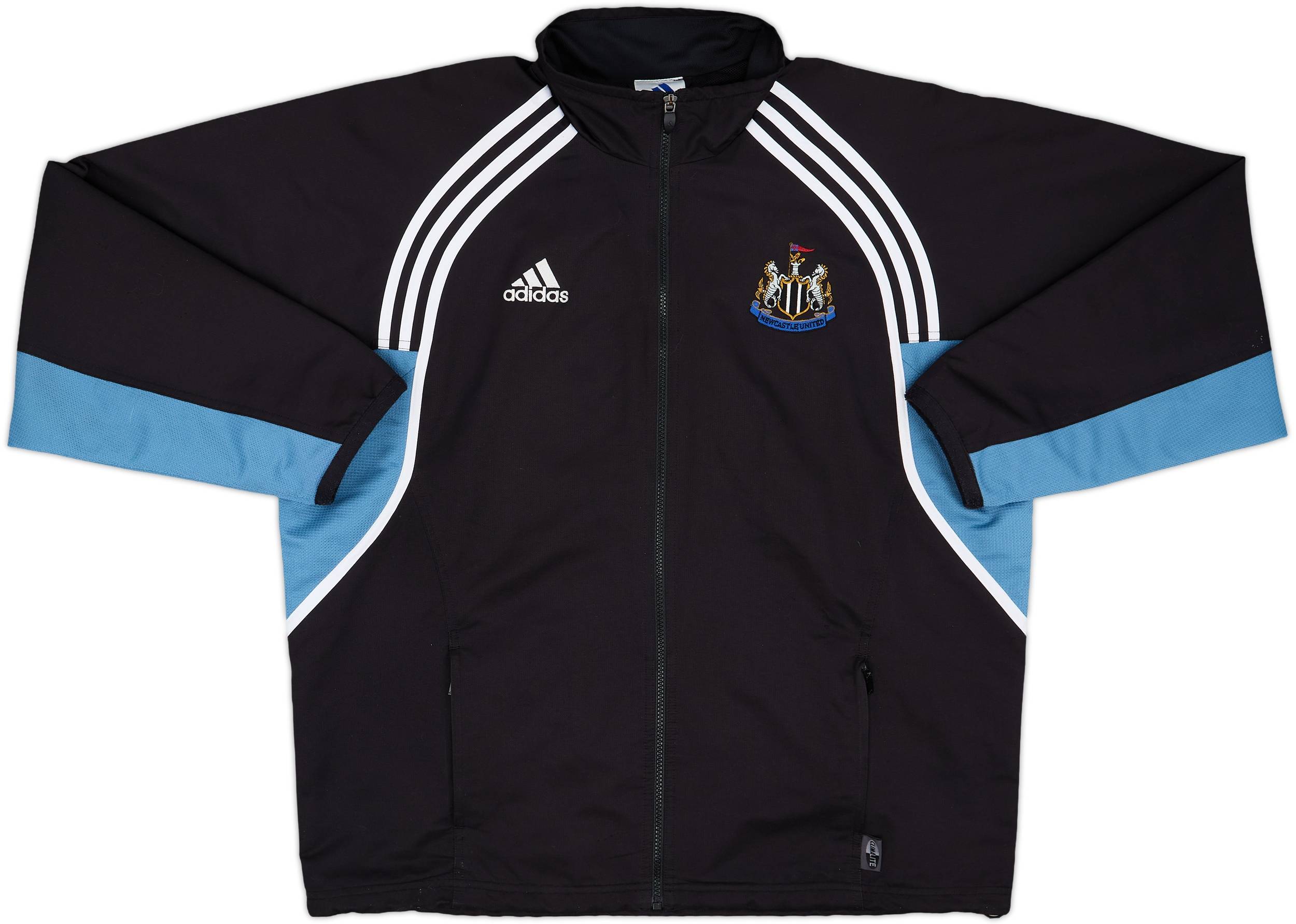 2000-01 Newcastle adidas Track Jacket - 8/10 - (L)