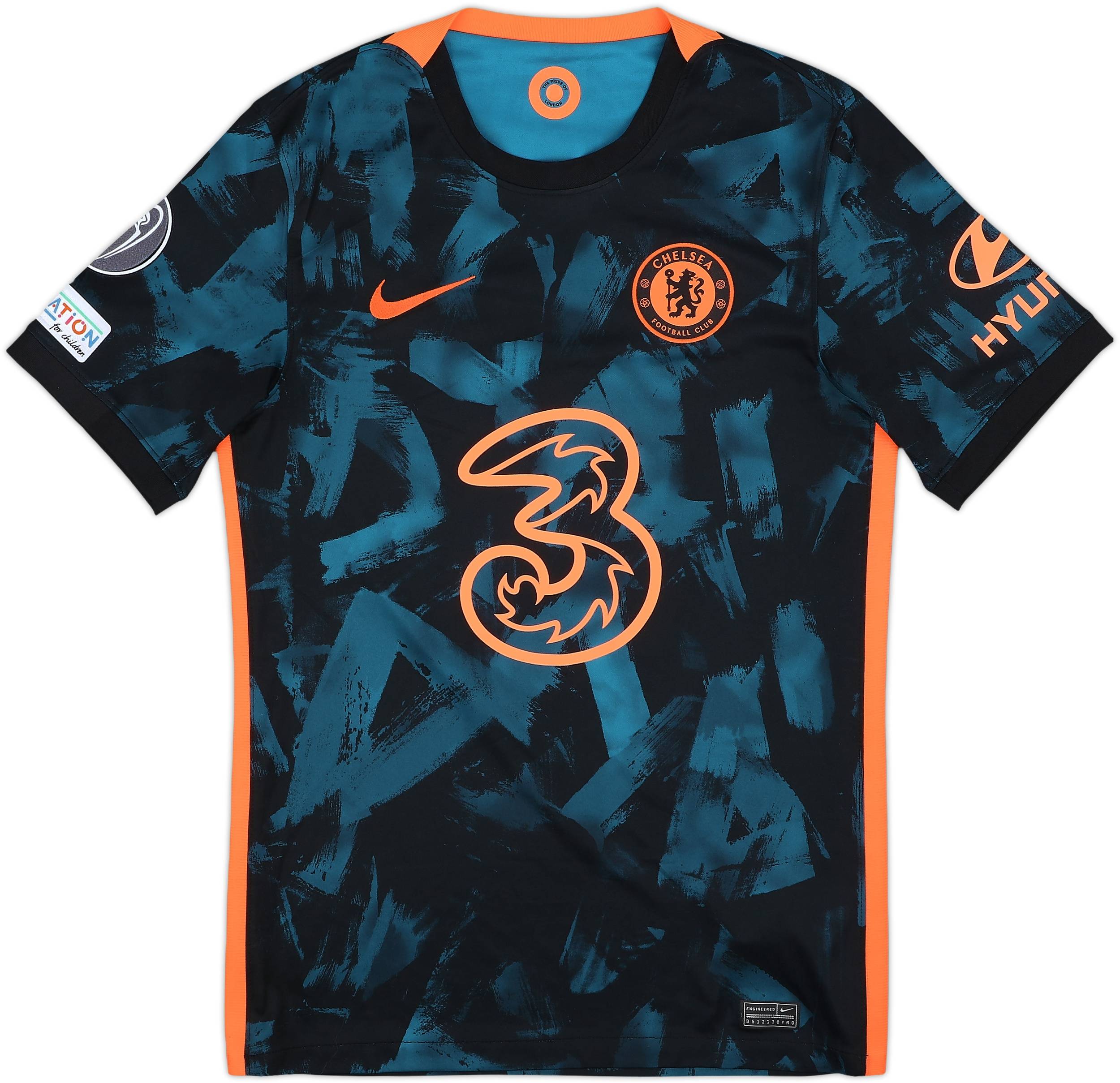 2021-22 Chelsea Third Shirt Mount #19 - 8/10 - (S)