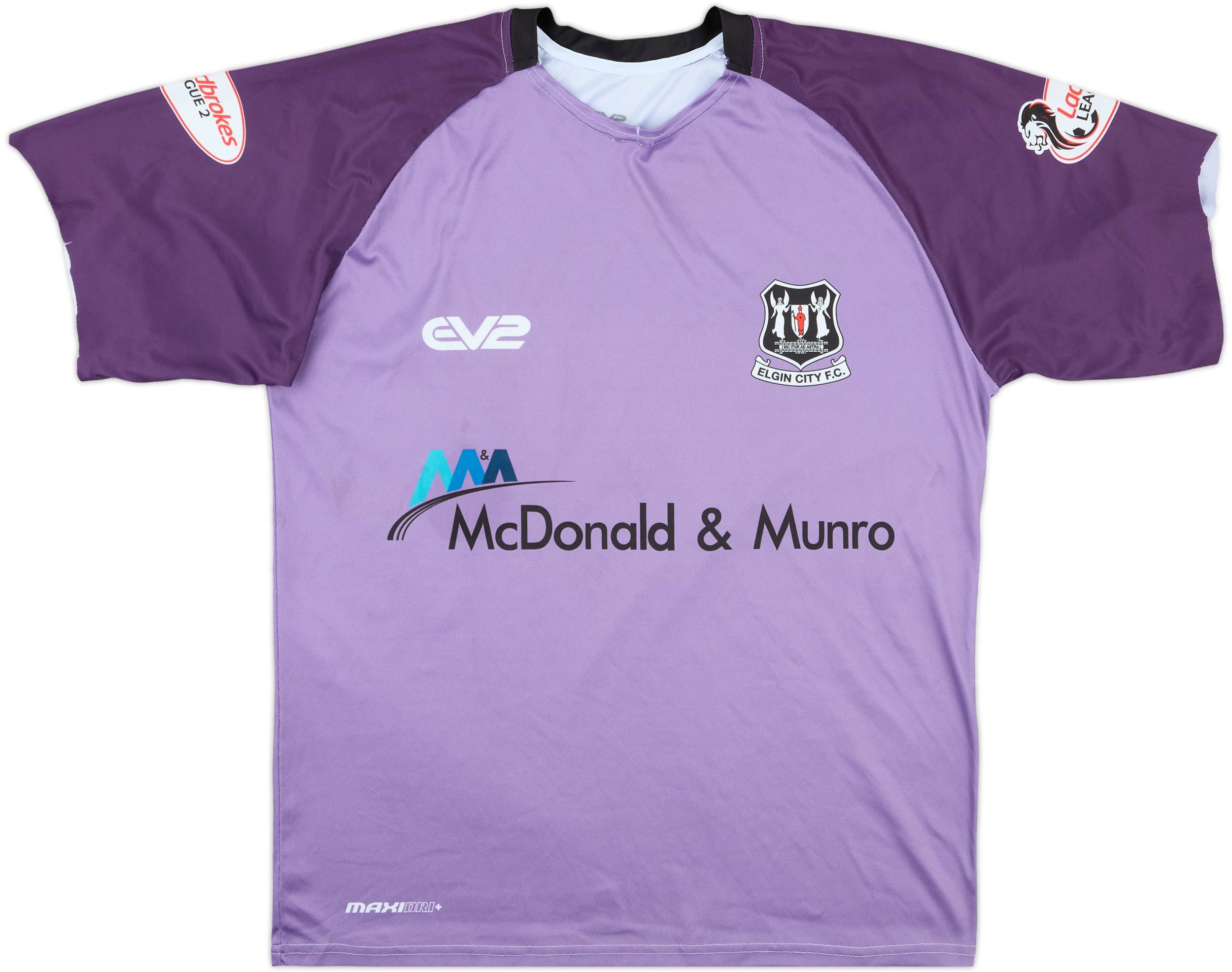 2018-20 Elgin City Match Issue GK S/S Shirt #21