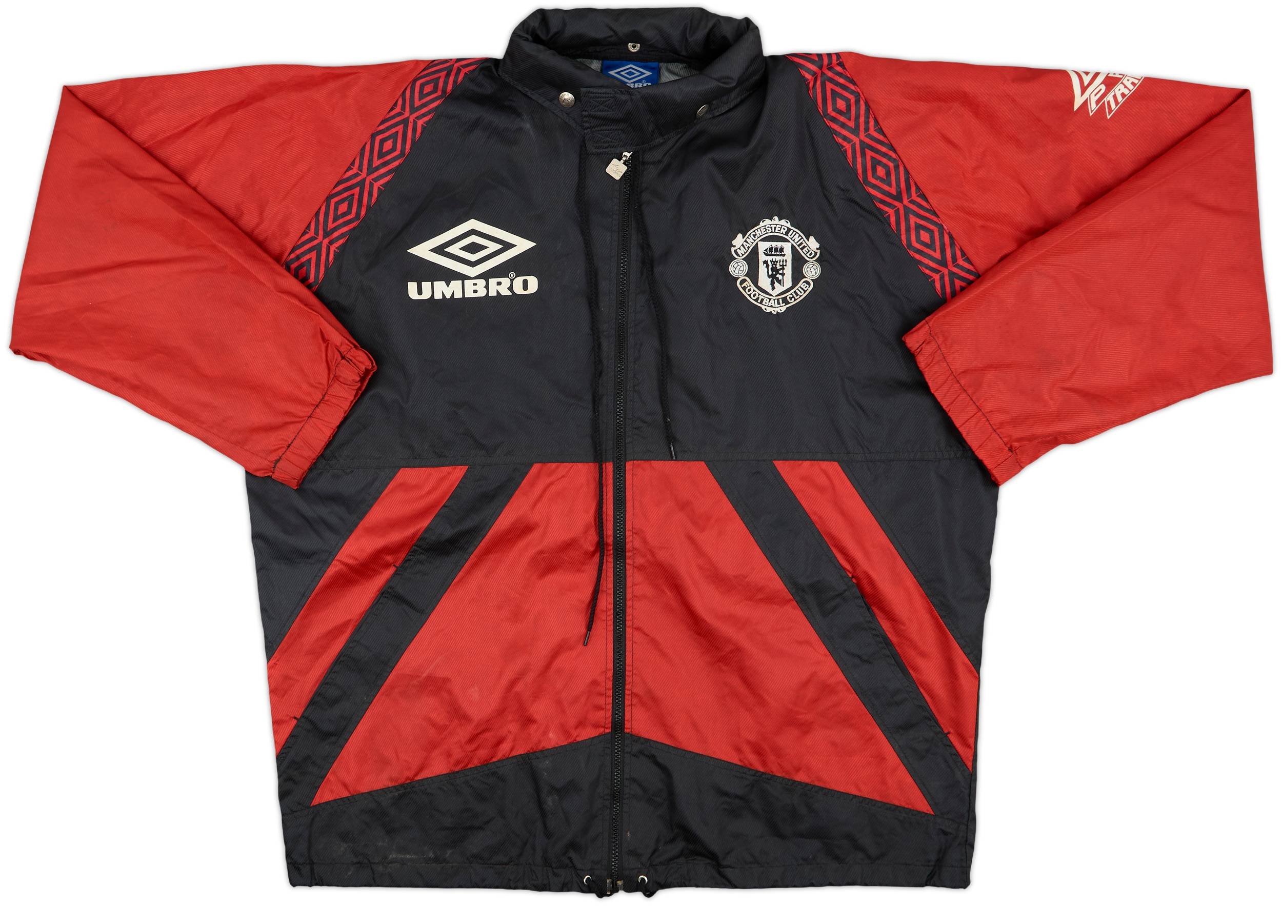 1995-97 Manchester United Umbro Rain Jacket - 7/10 - (M)