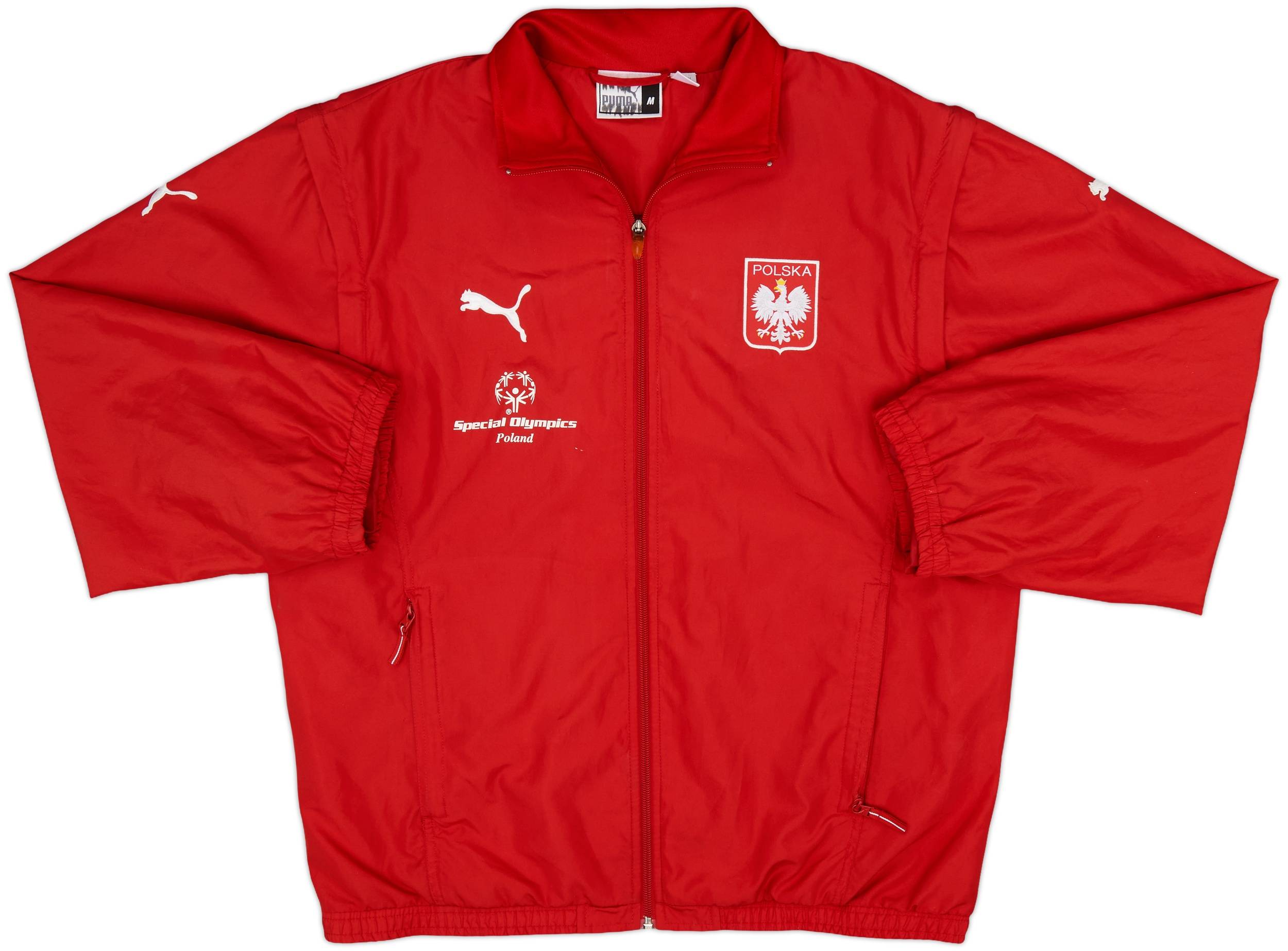 2002-04 Poland Special Olympics Puma Track Jacket - 8/10 - (M)