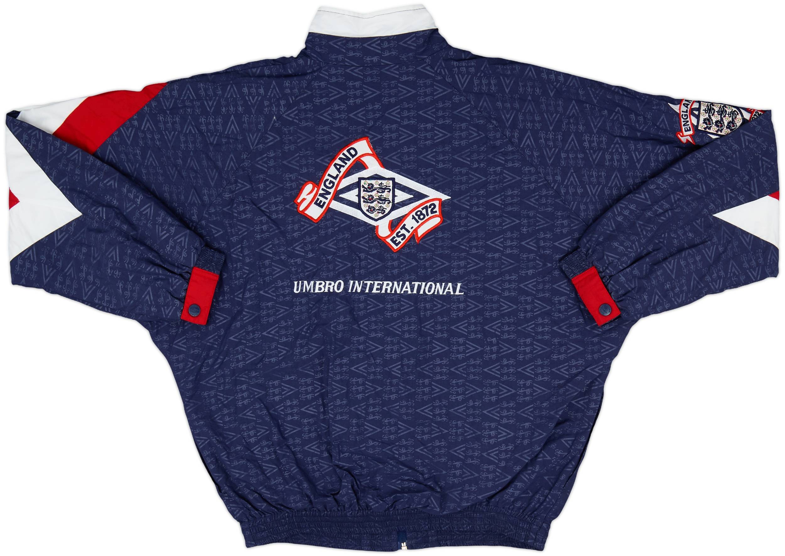 1990-92 England Umbro Tracksuit - 8/10 - (S)