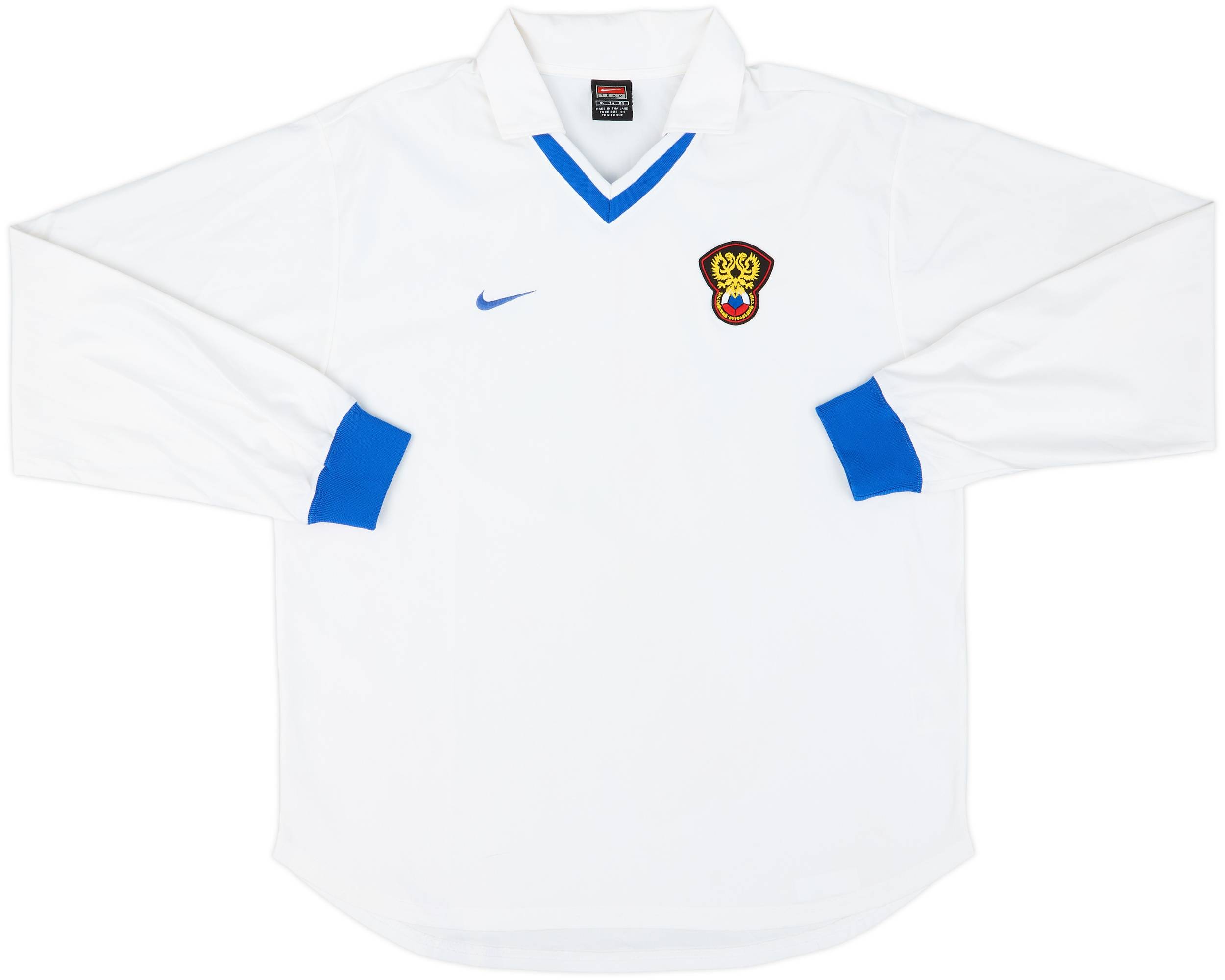 2001-02 Nike Template L/S Shirt (Russia) - 9/10 - (XL)