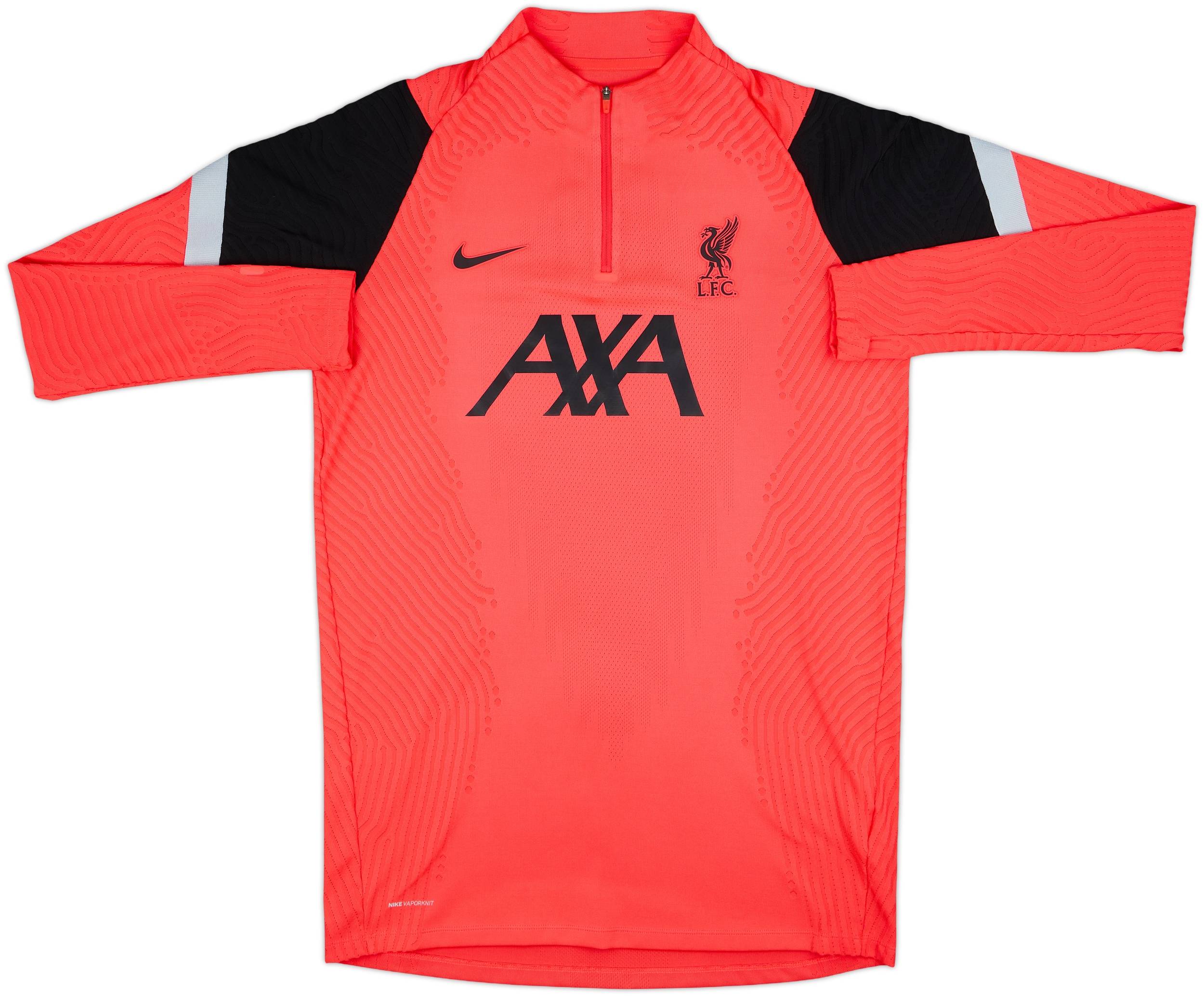 2020-21 Liverpool Nike Vaporknit 1/4 Zip Training Top - 10/10 - (L)