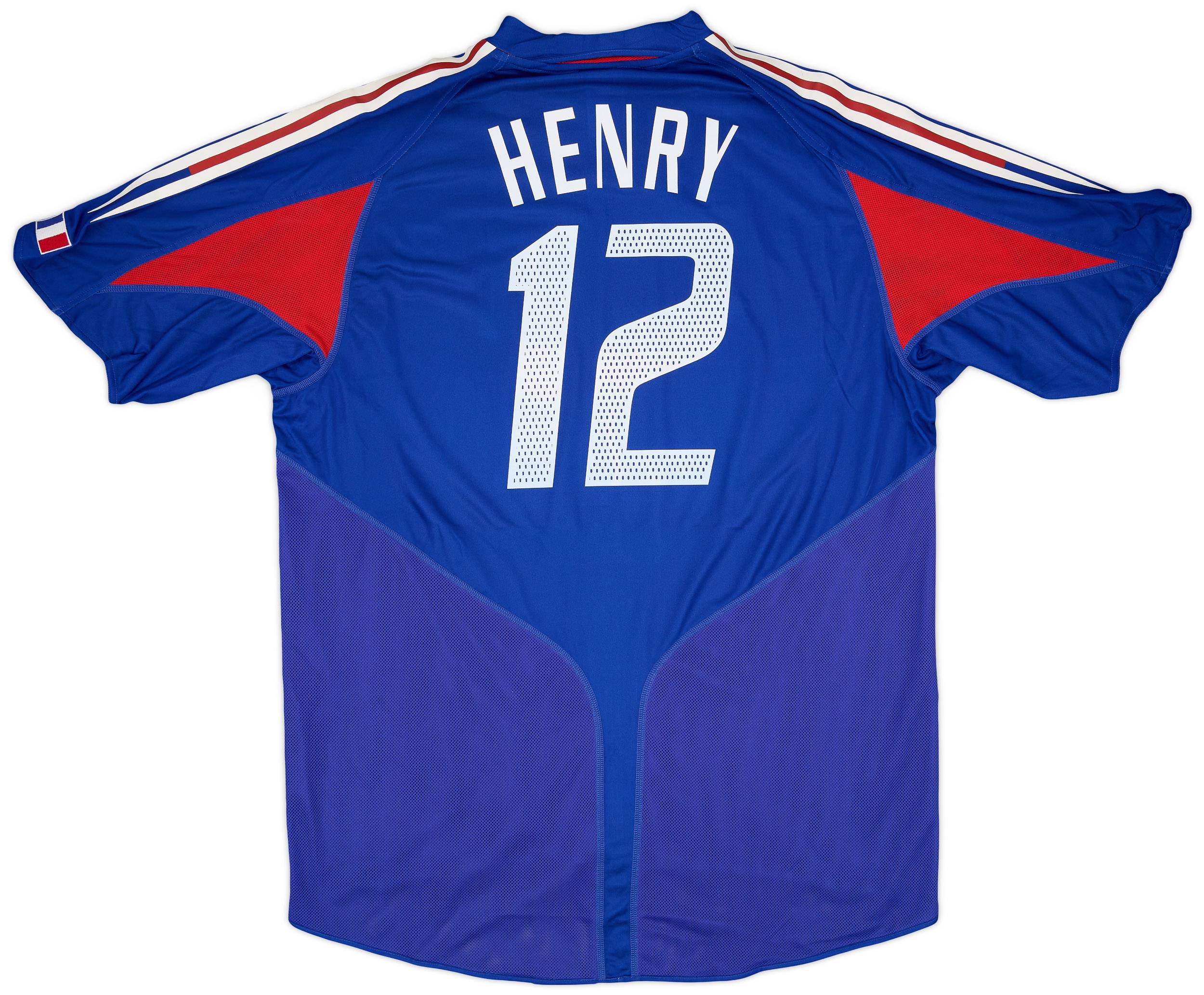 2004-06 France Home Shirt Henry #12 (XL)