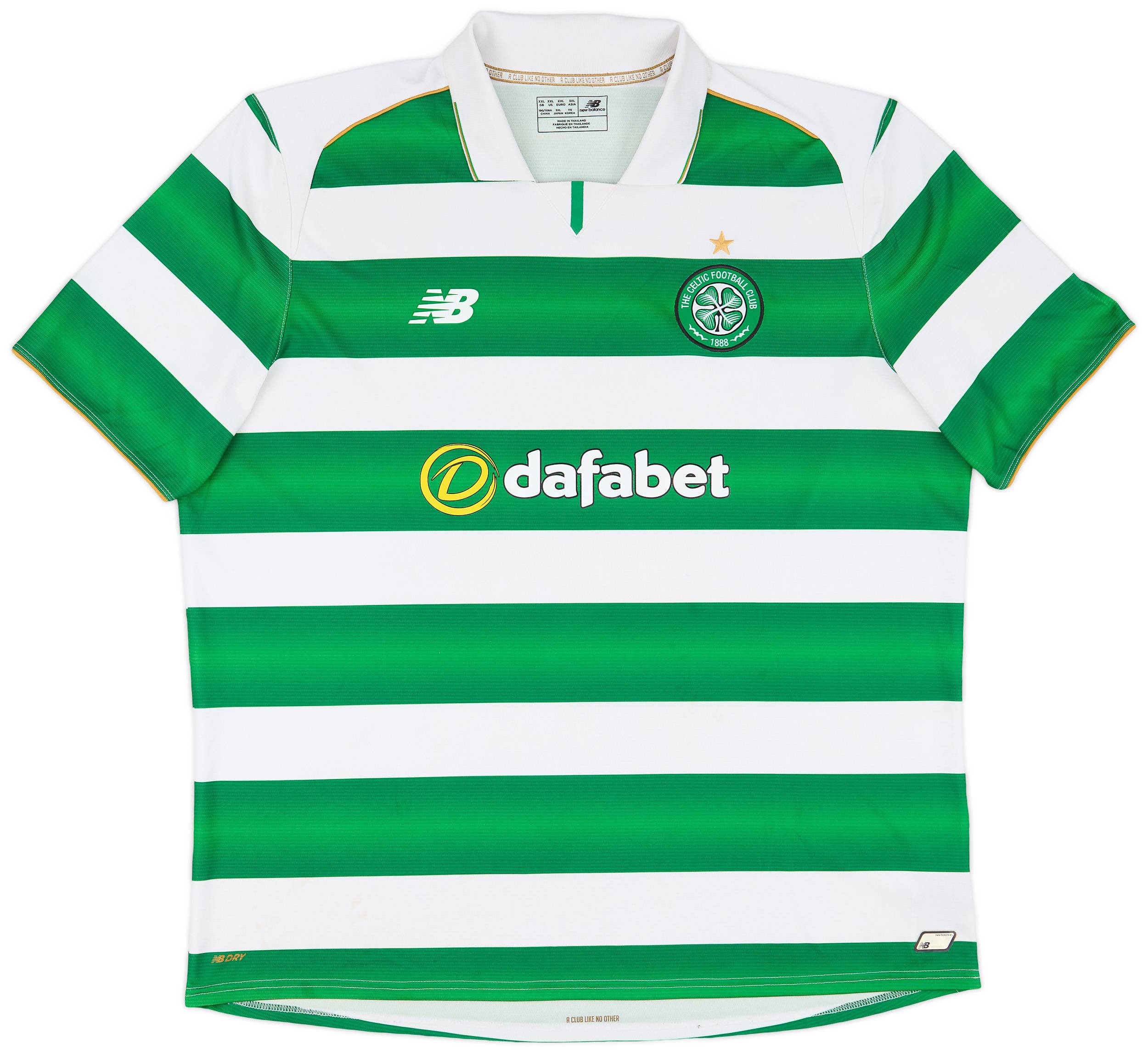 2015-16 Celtic Home Shirt - 7/10 - (XXL)