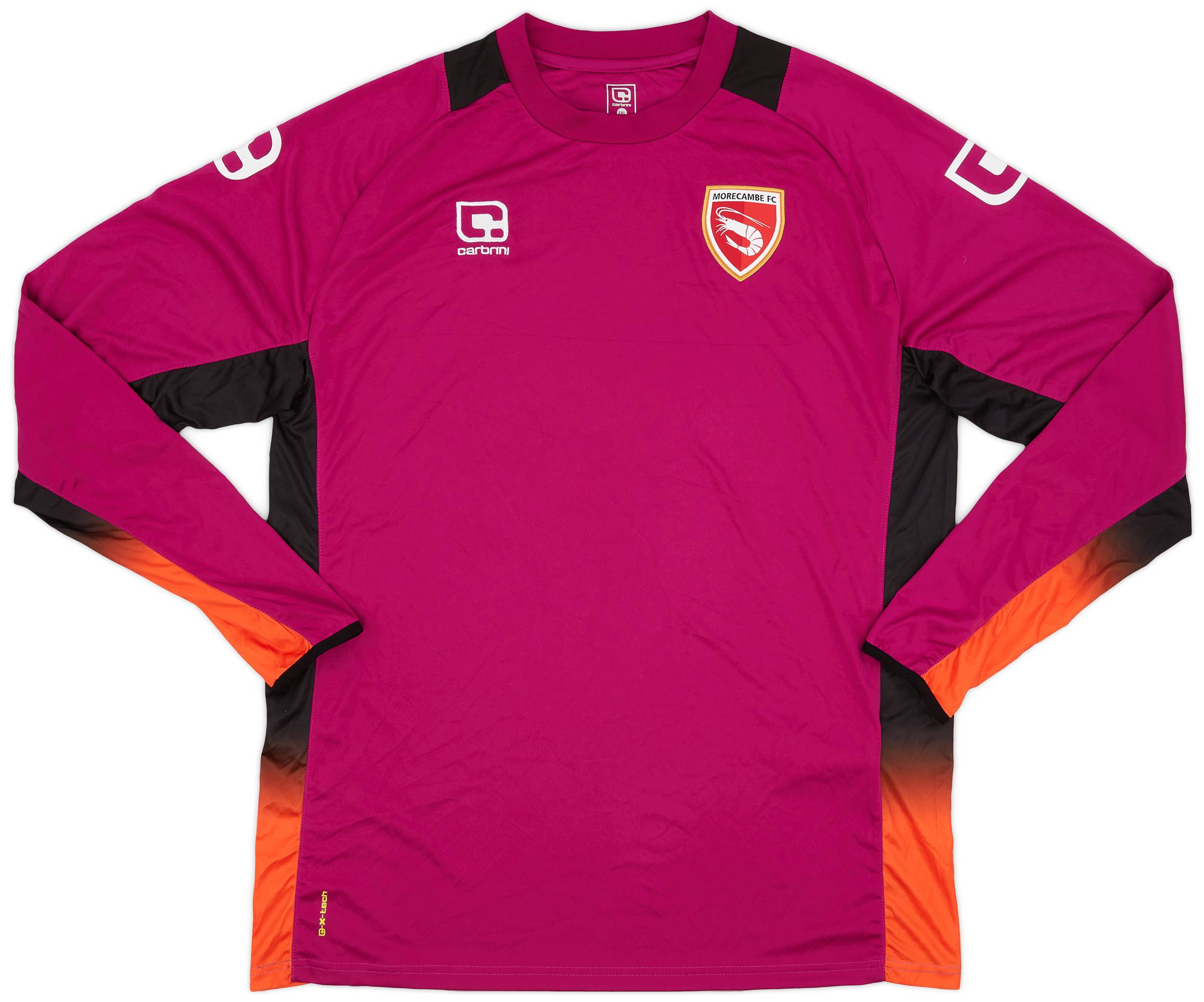 2016-17 Morecambe Carbrini Training L/S Shirt - 9/10 - (XXL)