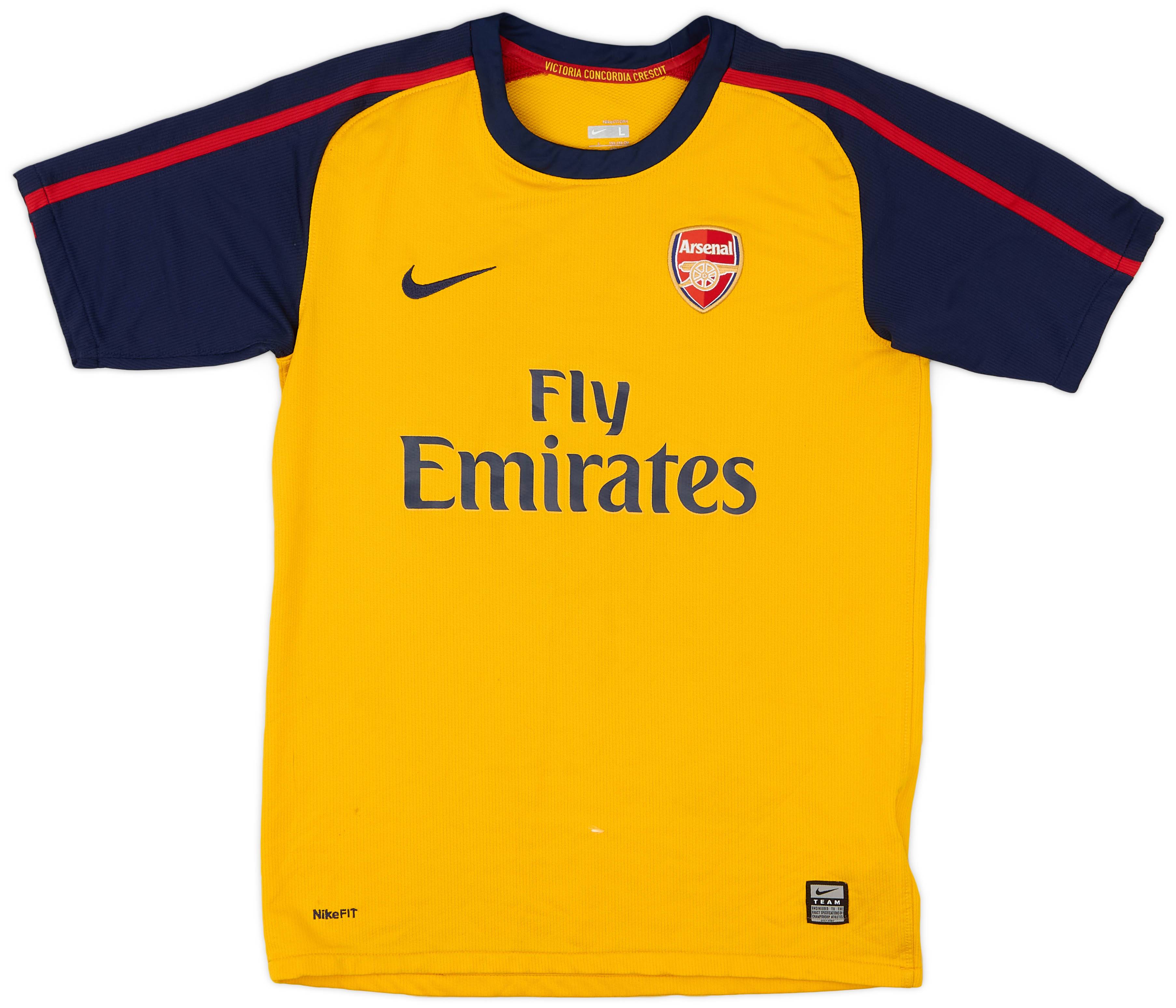 2008-09 Arsenal Away Shirt - 7/10 - (L.Boys)