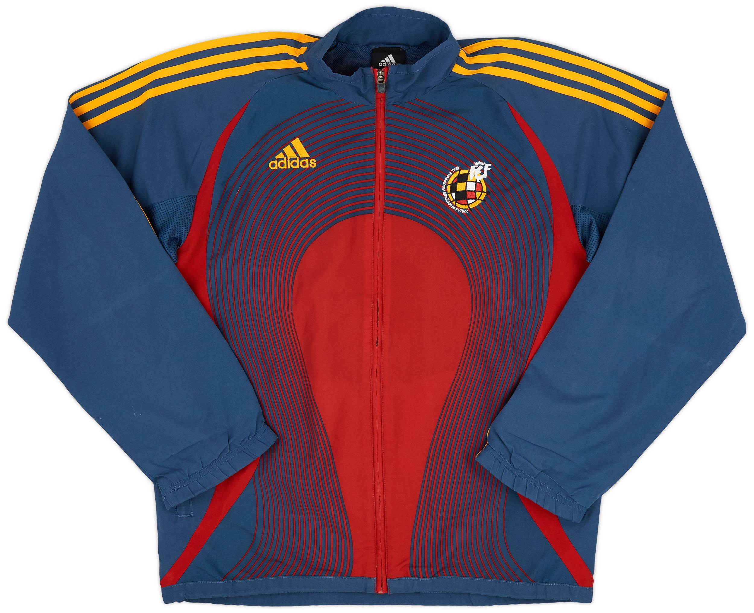 2006-08 Spain adidas Track Jacket - 8/10 - (S)