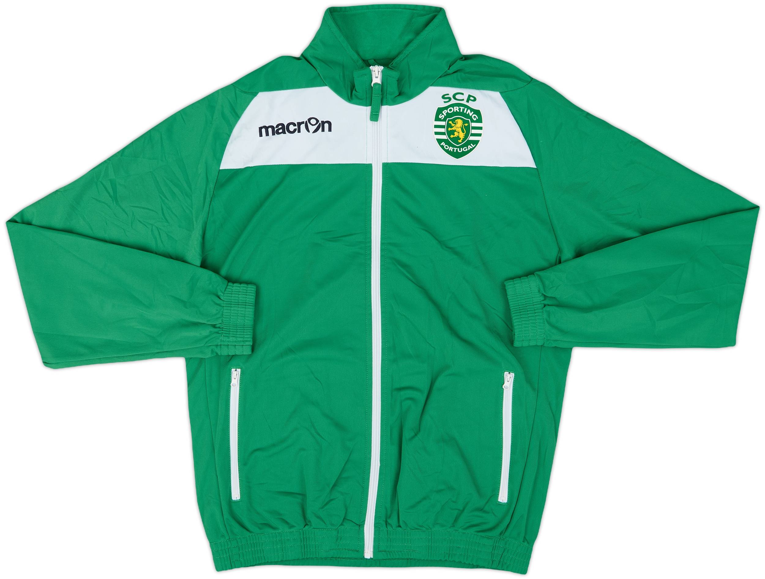 2016-17 Sporting CP Macron Tracksuit - 7/10 - (L)