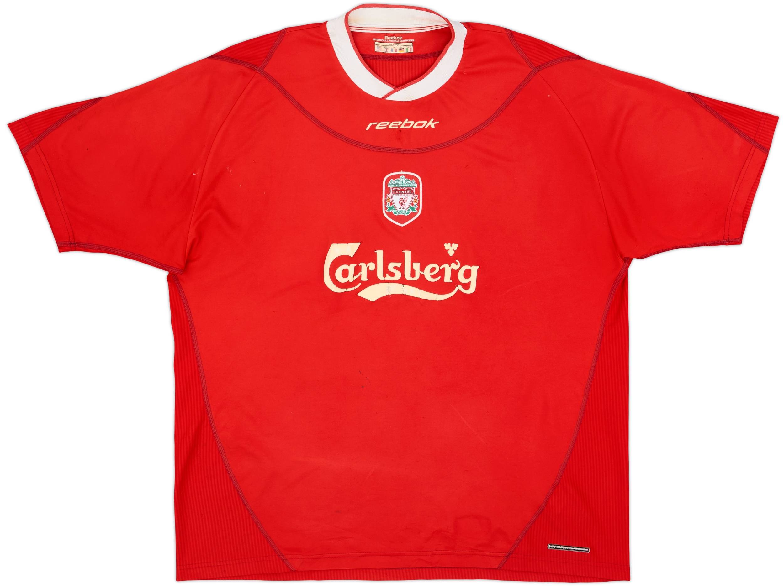 2002-04 Liverpool Home Shirt - 4/10 - (XL)