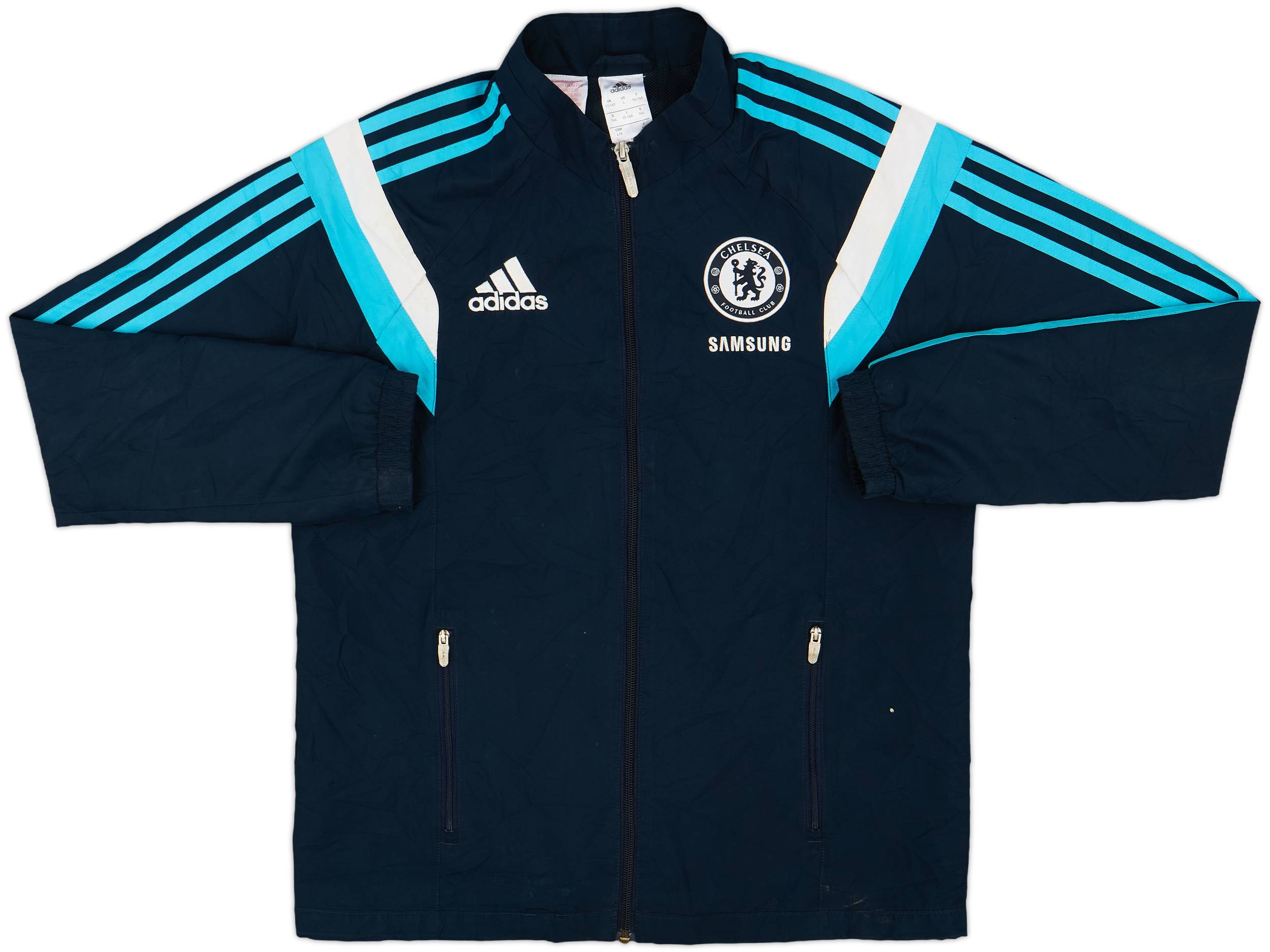 2014-15 Chelsea adidas Track Jacket - 6/10 - (L.Boys)