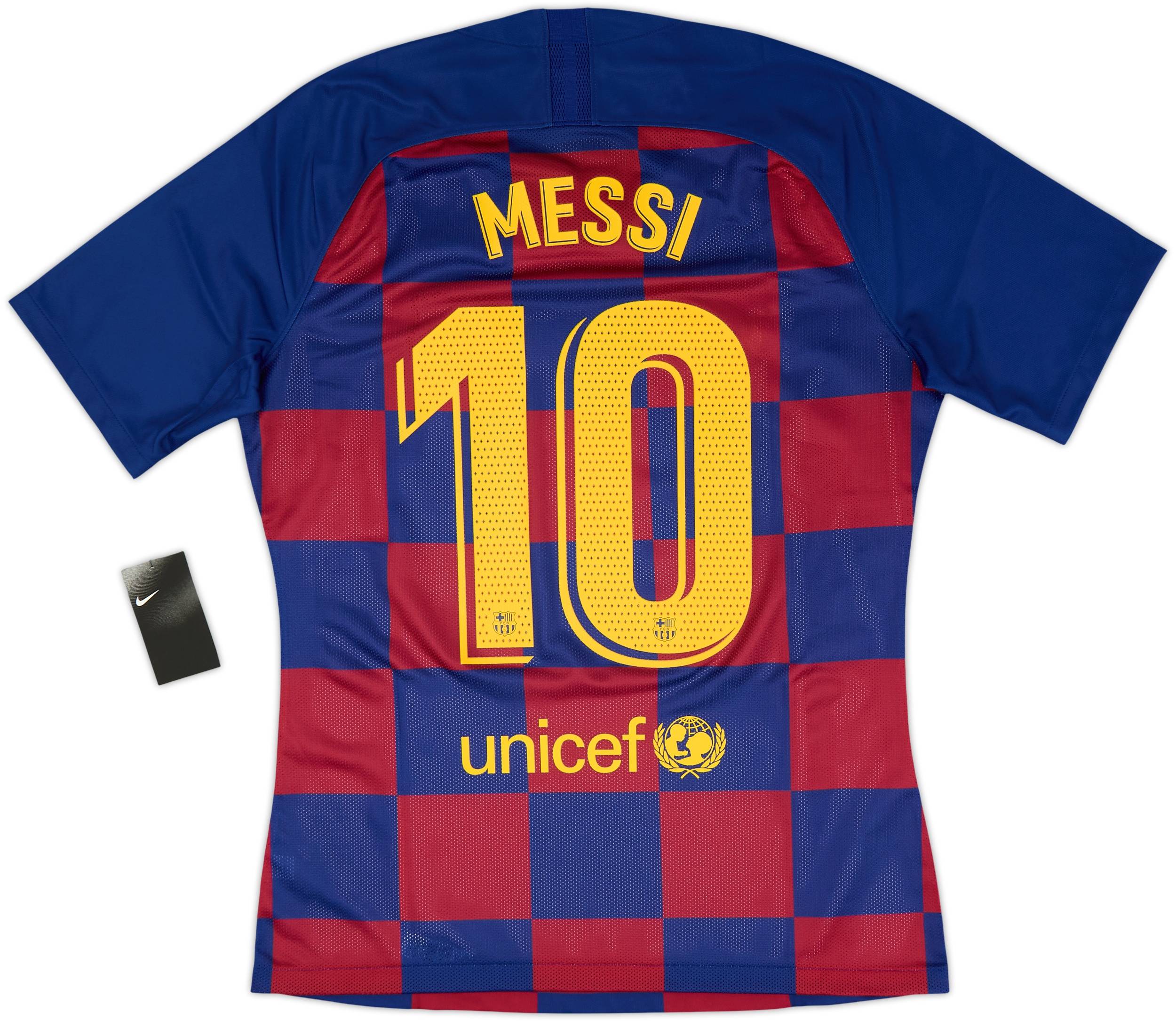 2019-20 Barcelona Player Issue Home Shirt Messi #10 (L)