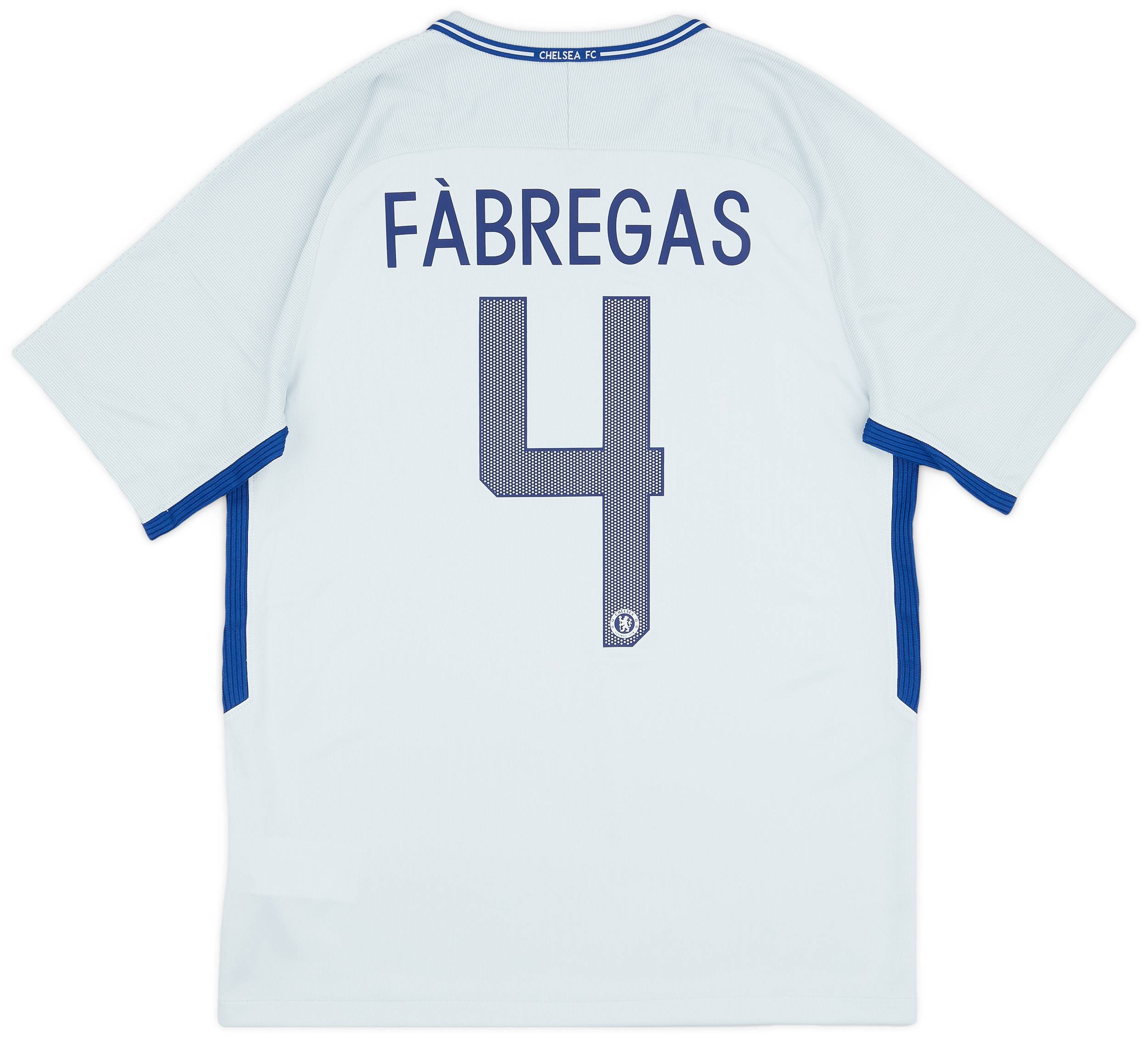 2017-18 Chelsea Away Shirt Fabregas #4 (M)