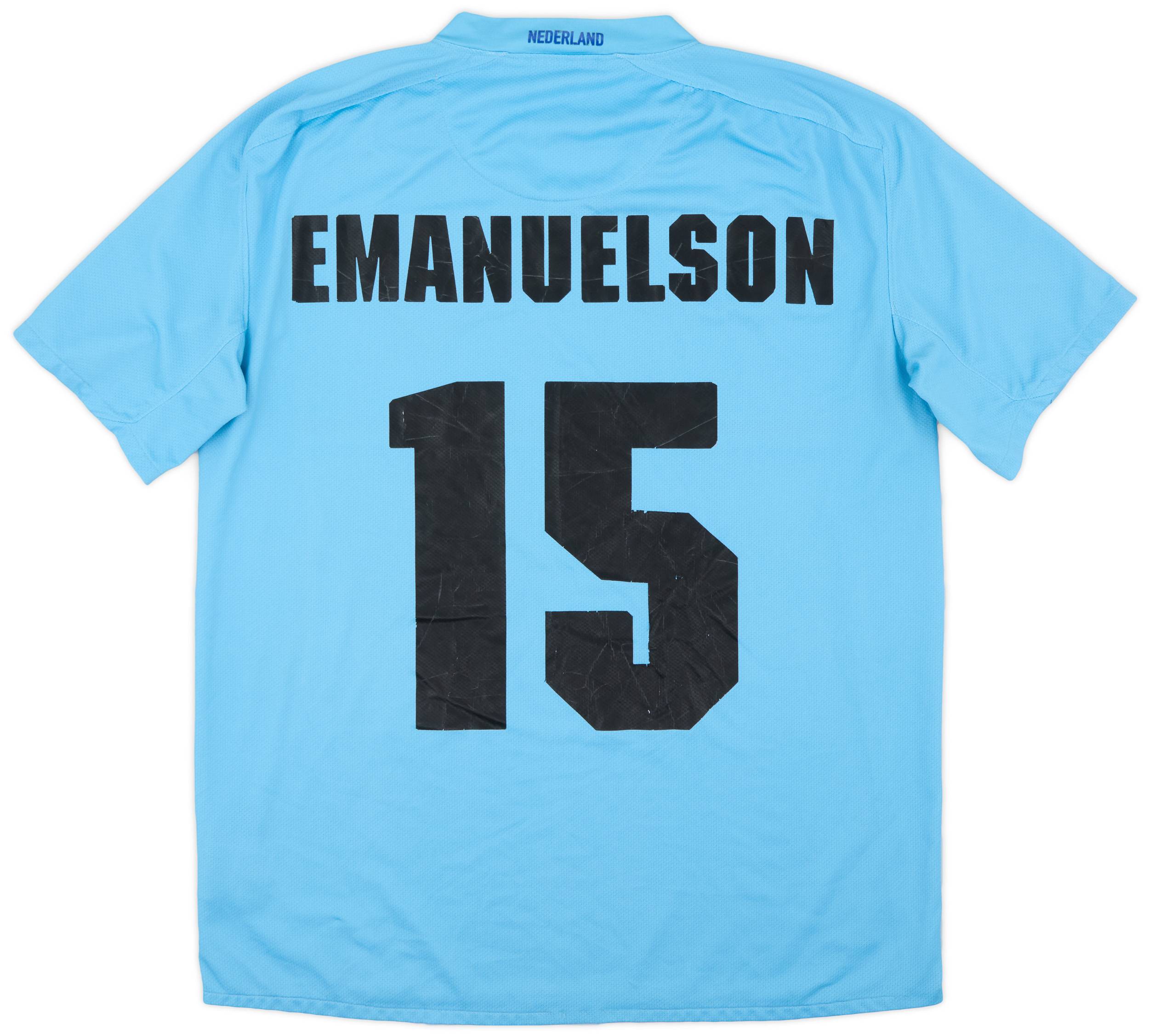2008-10 Netherlands Away Shirt Emanuelson #15 - 7/10 - (M)