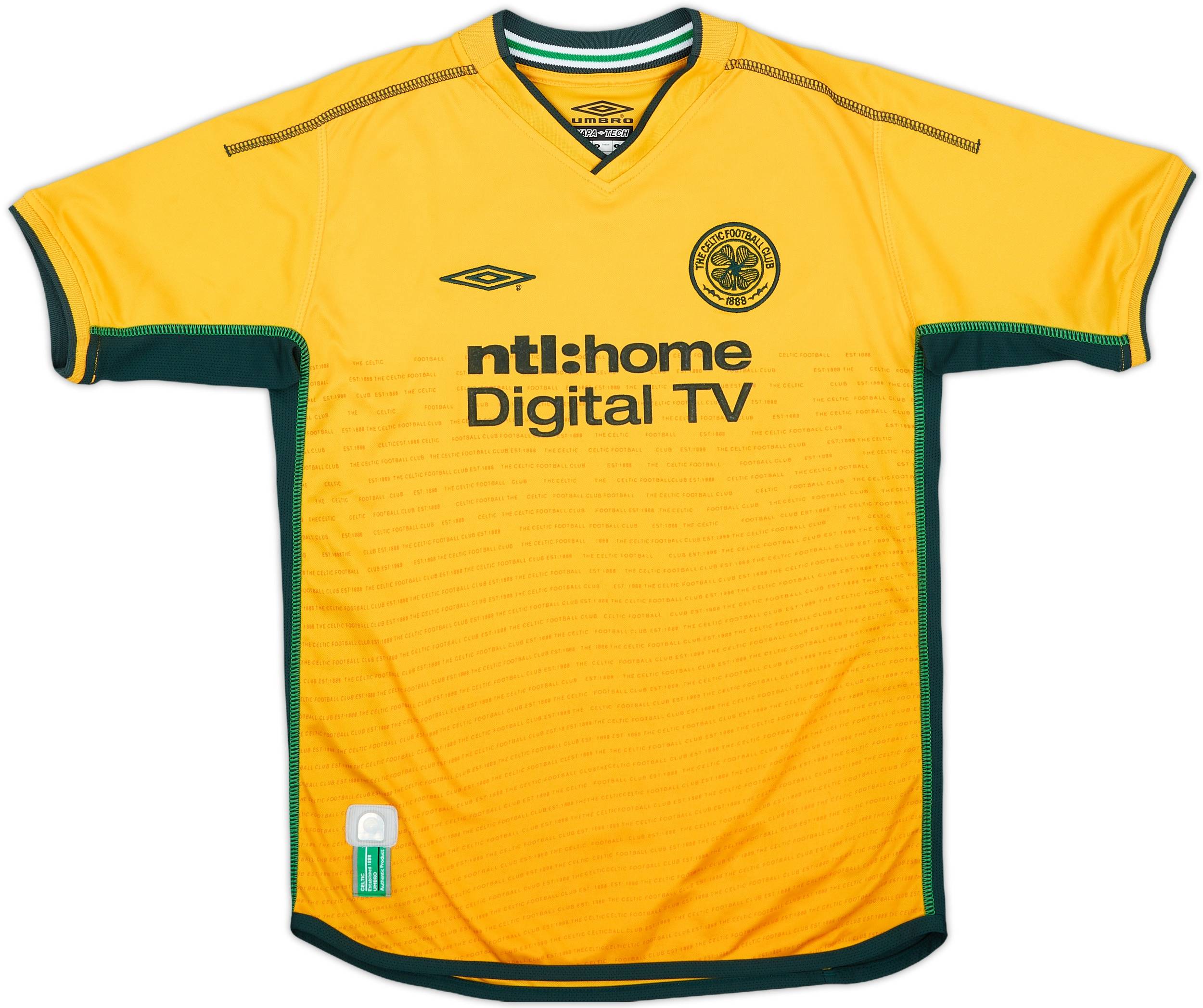 2002-03 Celtic Away Shirt - 10/10 - (M.Boys)