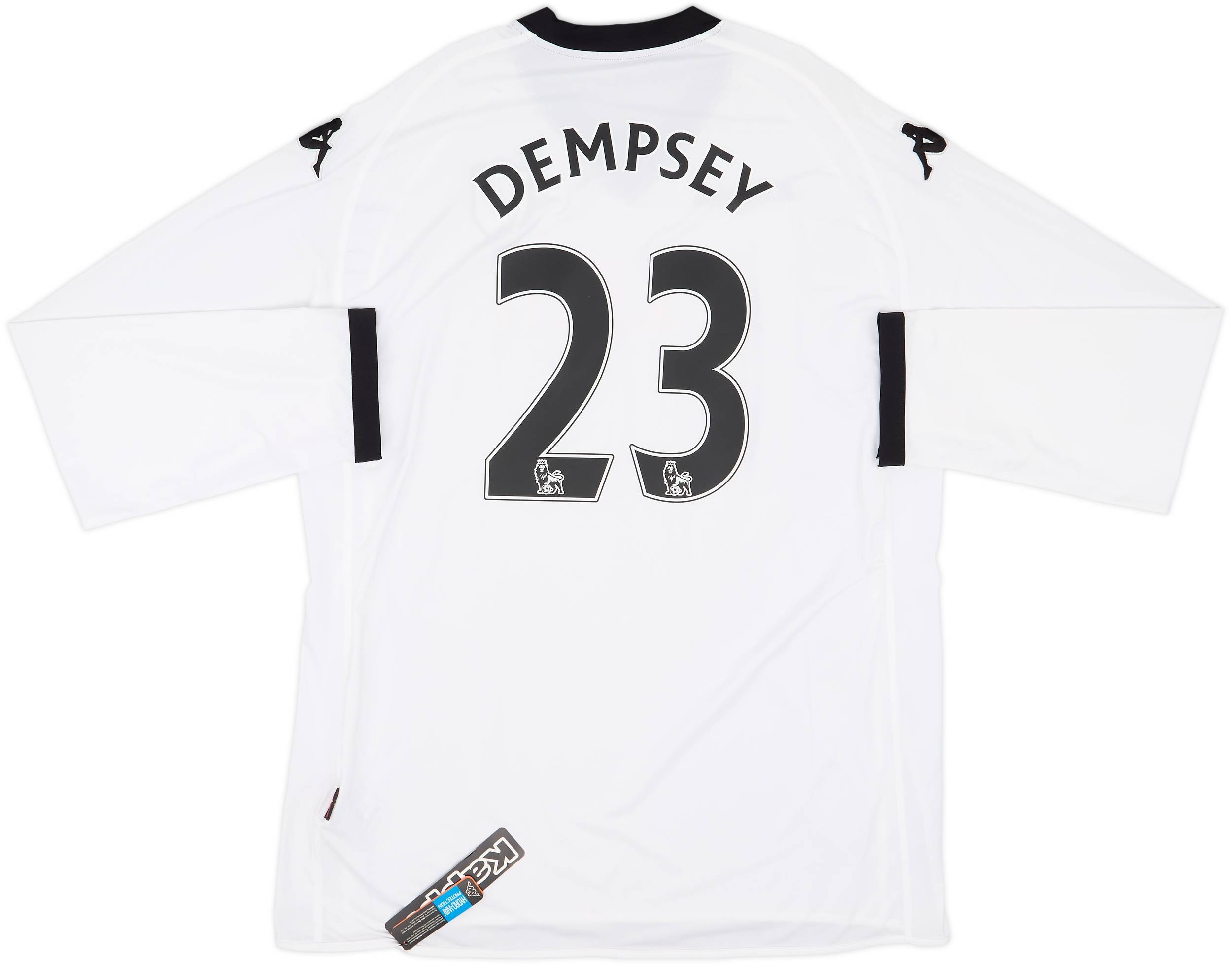 2010-11 Fulham Home L/S Shirt Dempsey #23 (4XL)