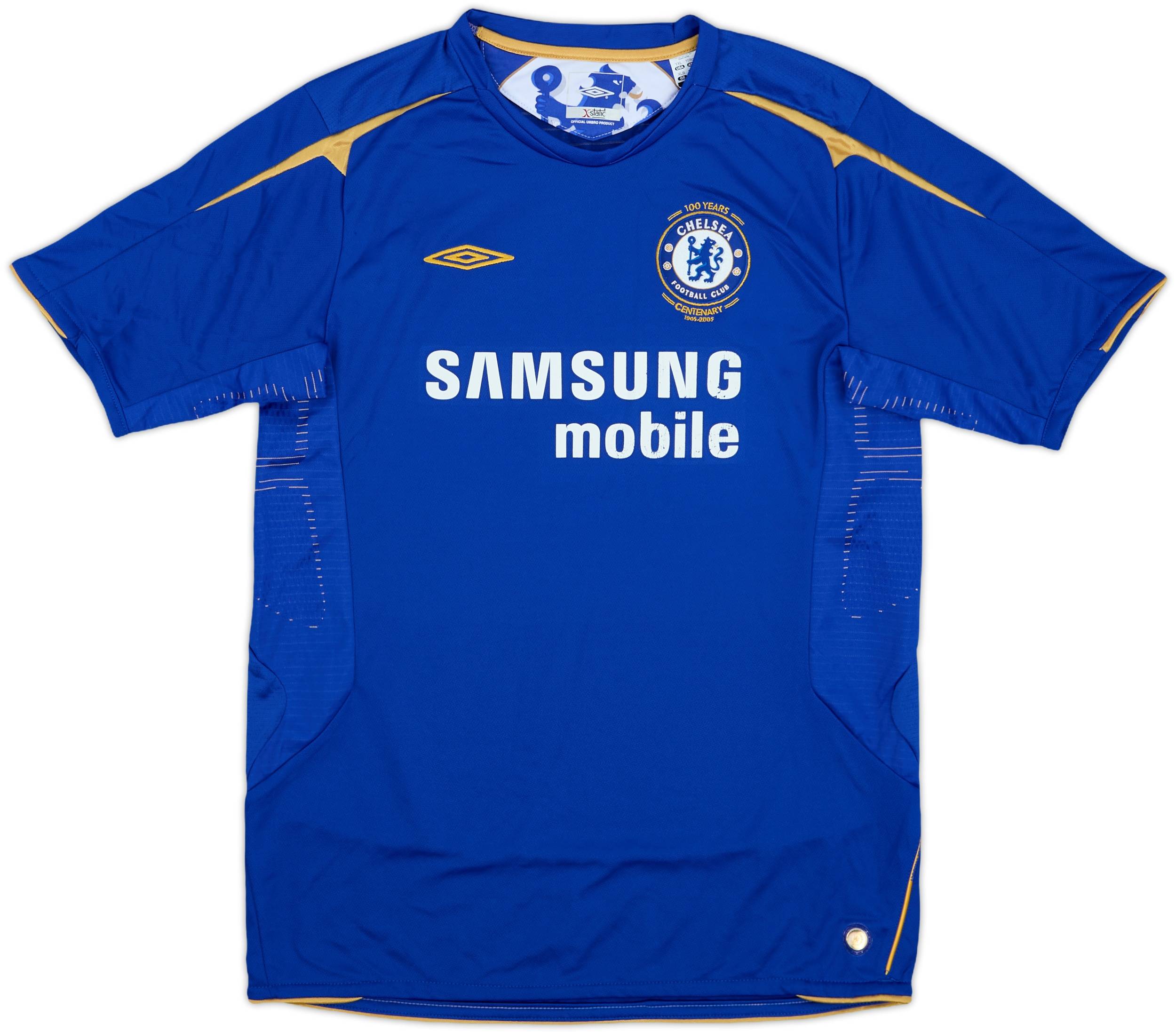2005-06 Chelsea Centenary Home Shirt - 5/10 - (XL.Boys)