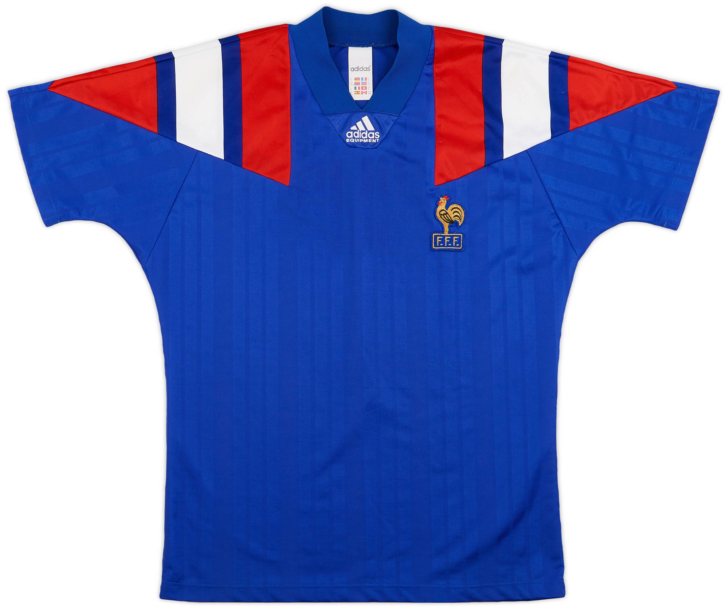 1992-94 France Home Shirt - 9/10 - (M)