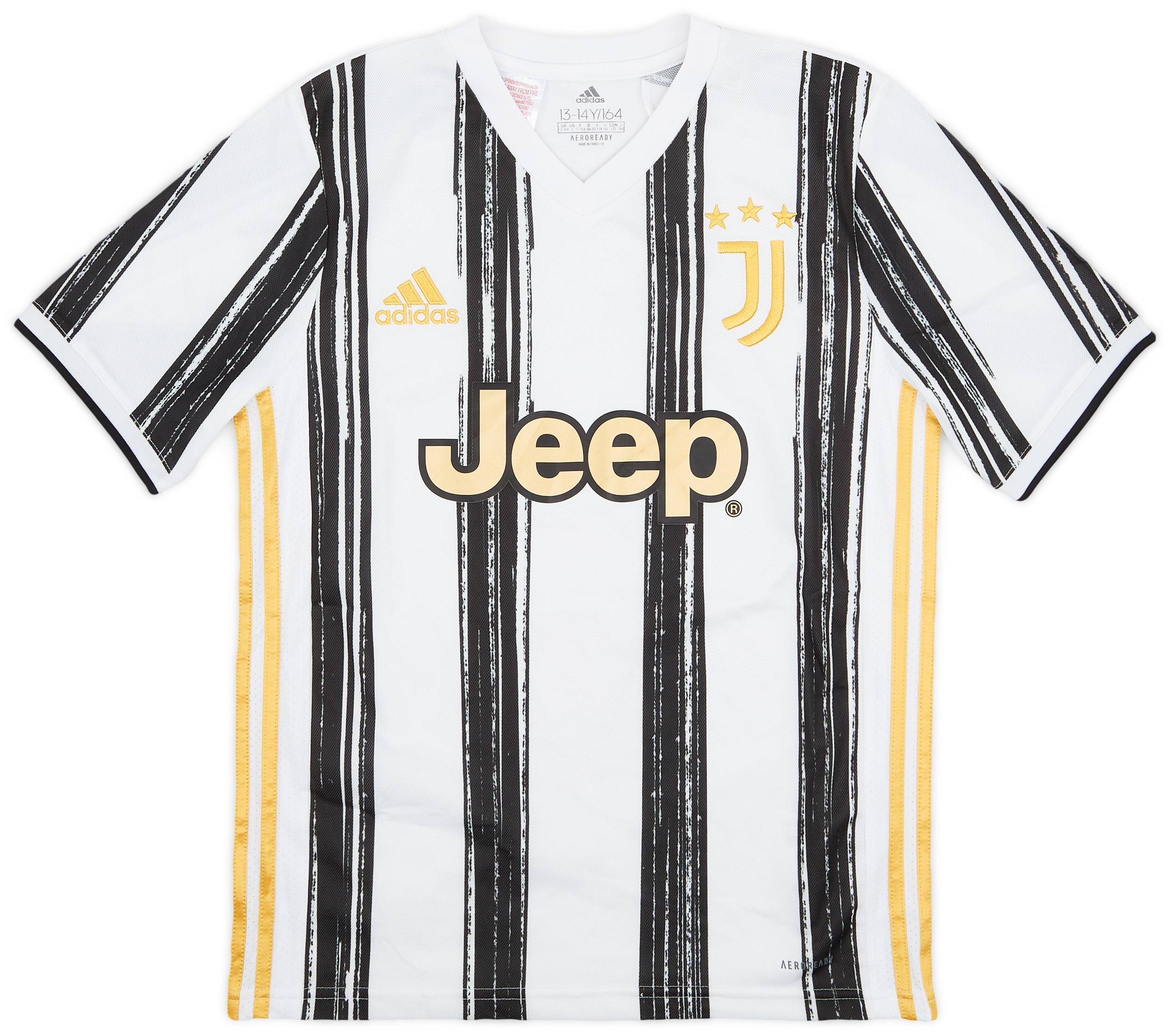 2020-21 Juventus Home Shirt - 9/10 - (L.Boys)
