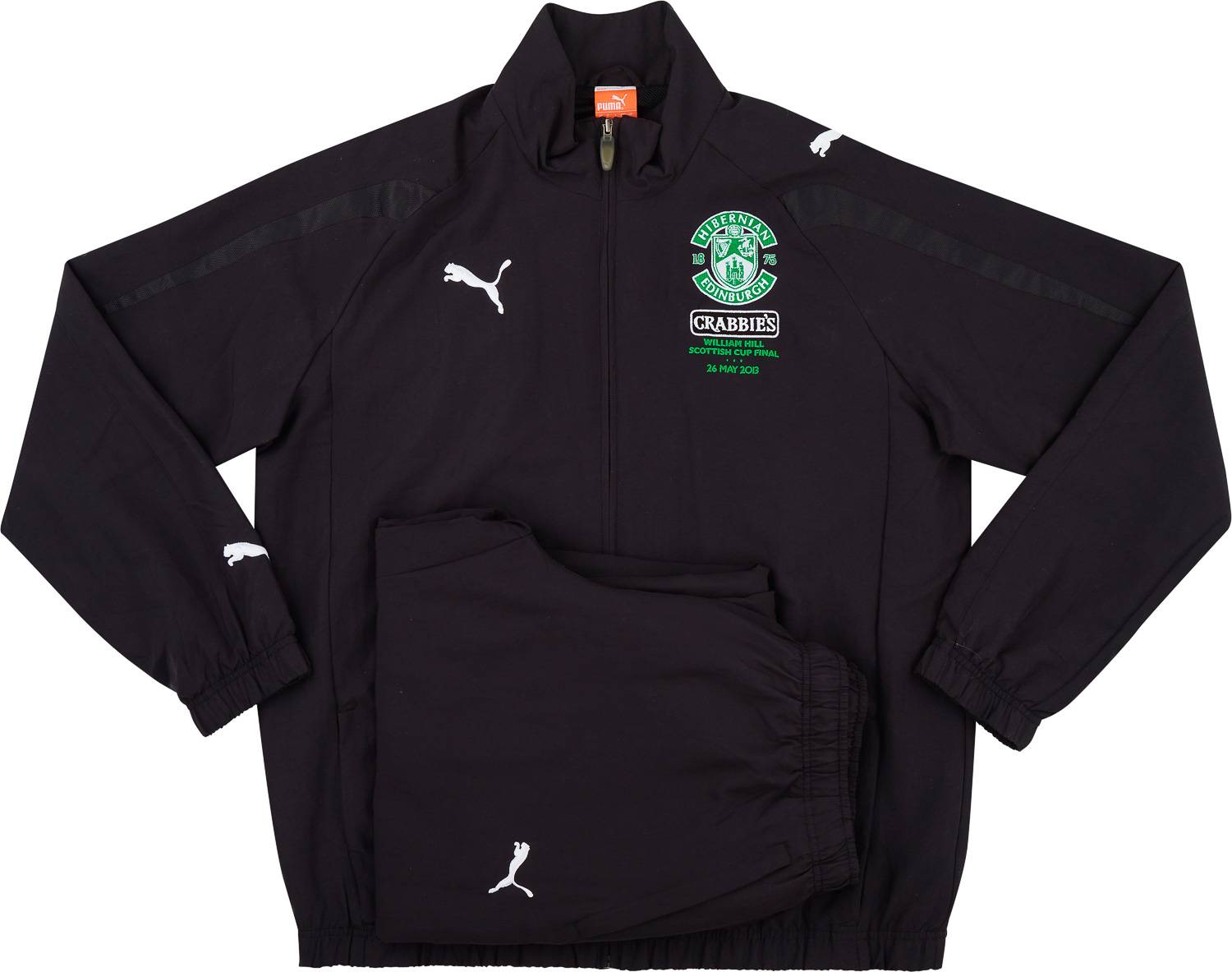 2012-13 Hibernian Match Issue 'Scottish Cup Final' Tracksuit