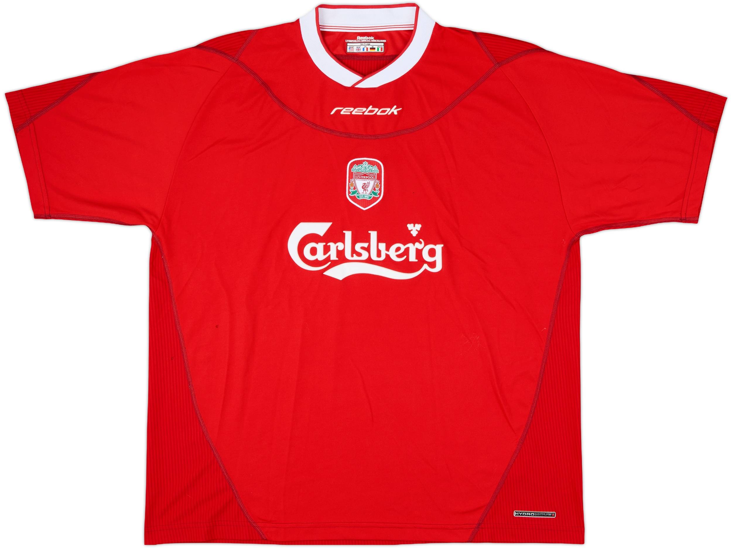 2002-04 Liverpool Home Shirt - 4/10 - (XL)