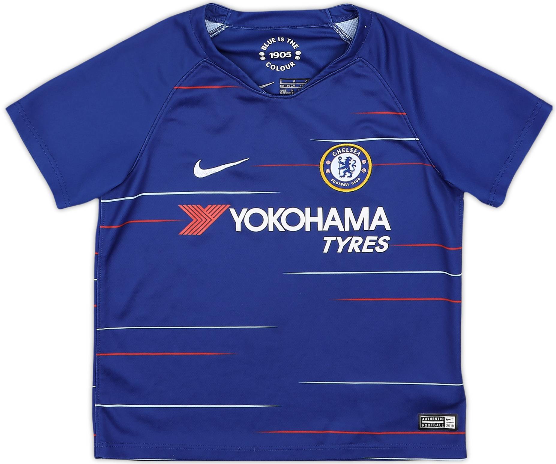 2018-19 Chelsea Home Shirt - 9/10 - (5-6 Years)