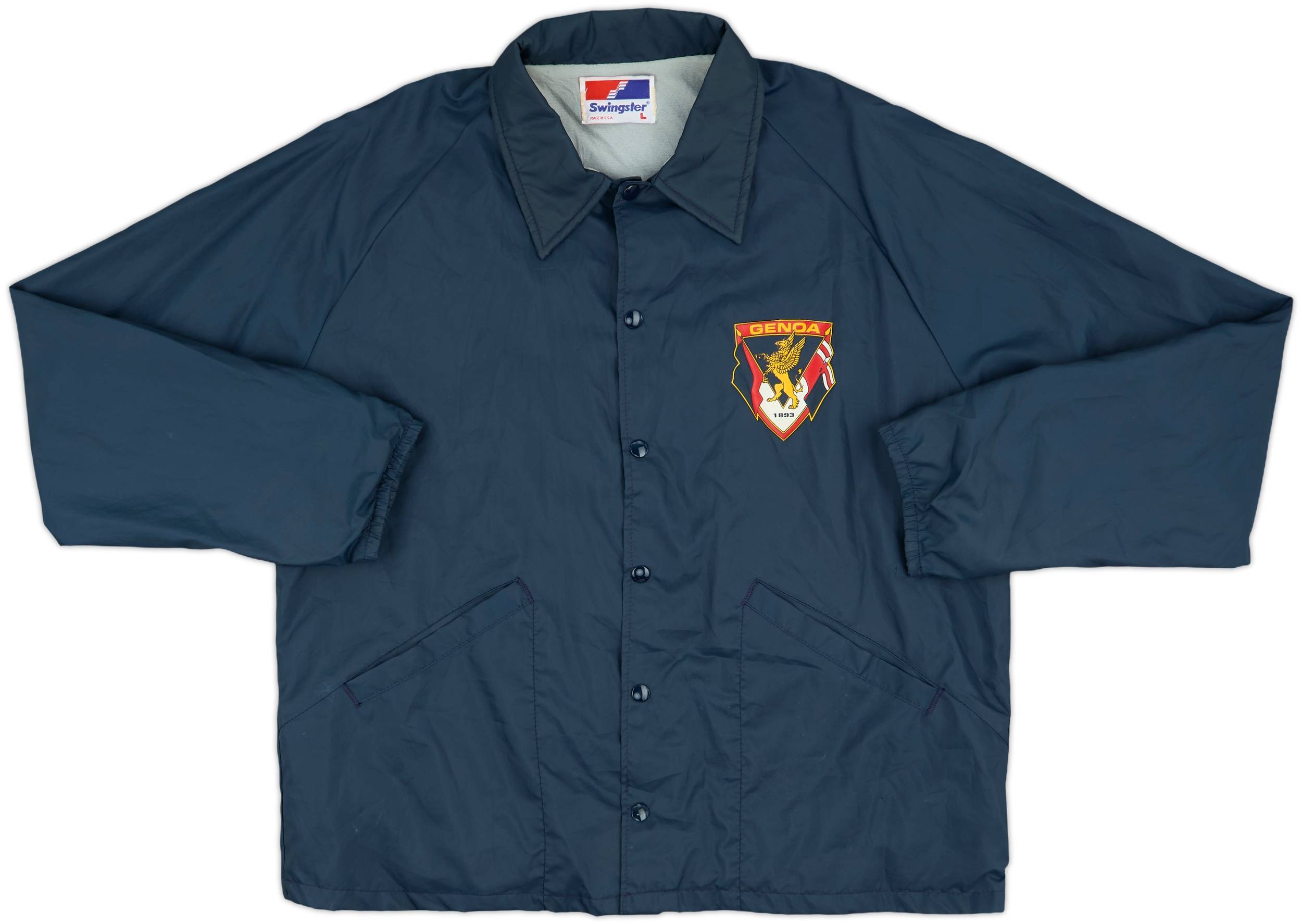 1992-94 Genoa Swingster Coach Jacket - 8/10 - (L)