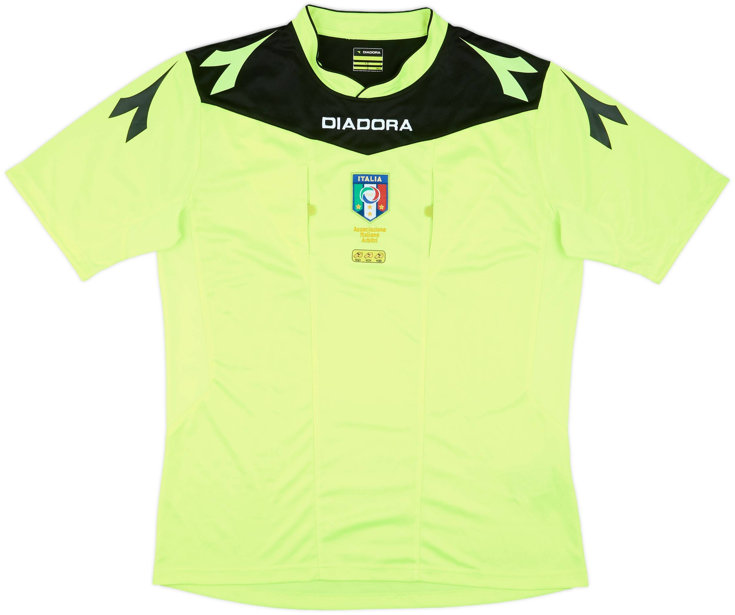 2015-16 Italy Diadora Referee Shirt - 9/10 - (L)