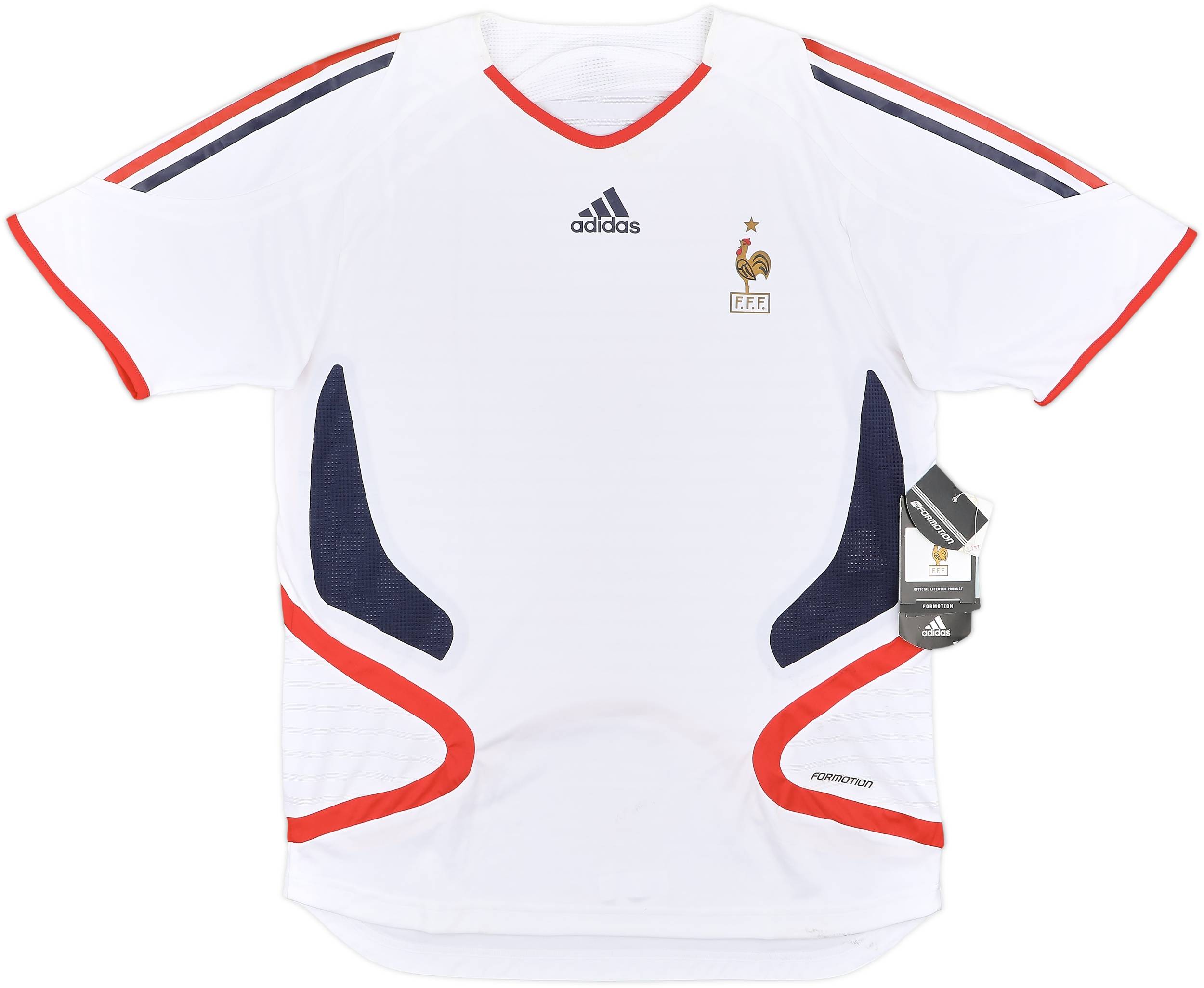 2006-08 France adidas Formotion Training Shirt (M/L)