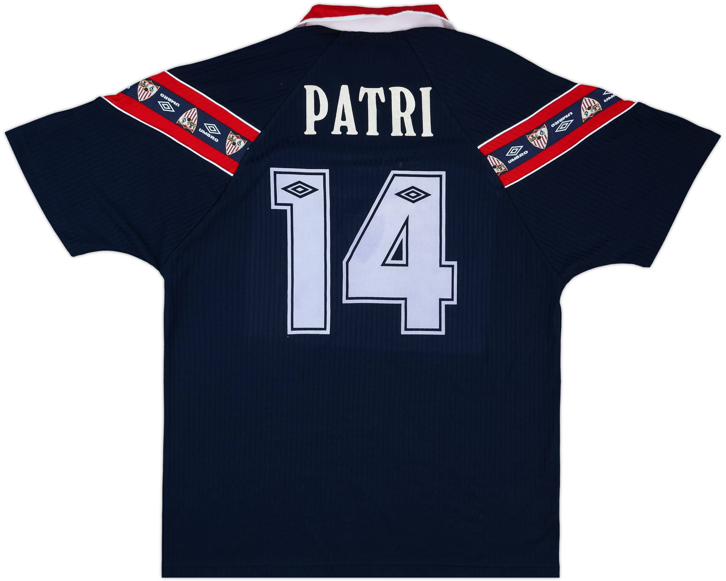 1998-99 Sevilla Third Shirt Patri #14 - 8/10 - (XL)