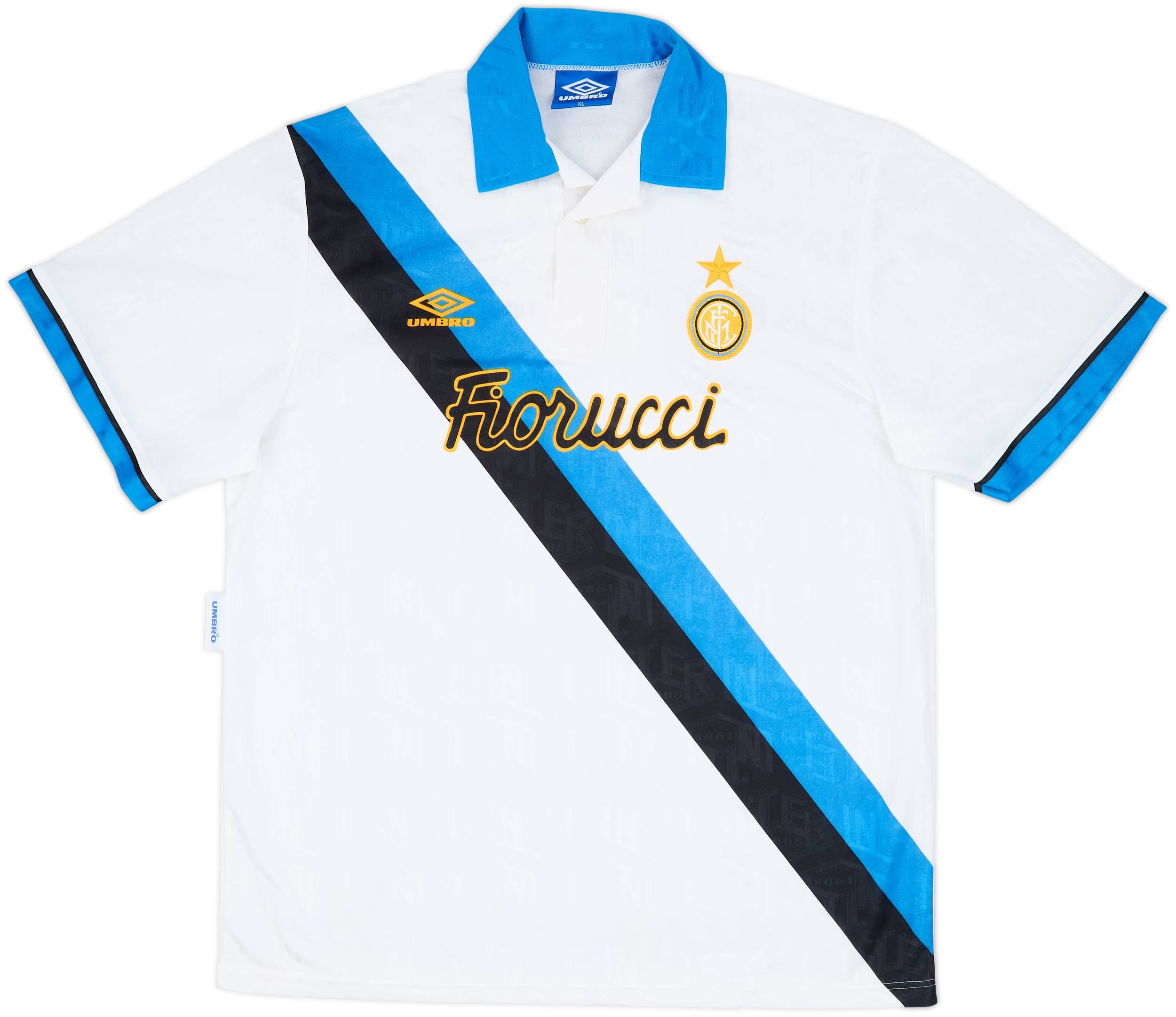 1993-94 Inter Milan Away Shirt - 8/10 - (XL)